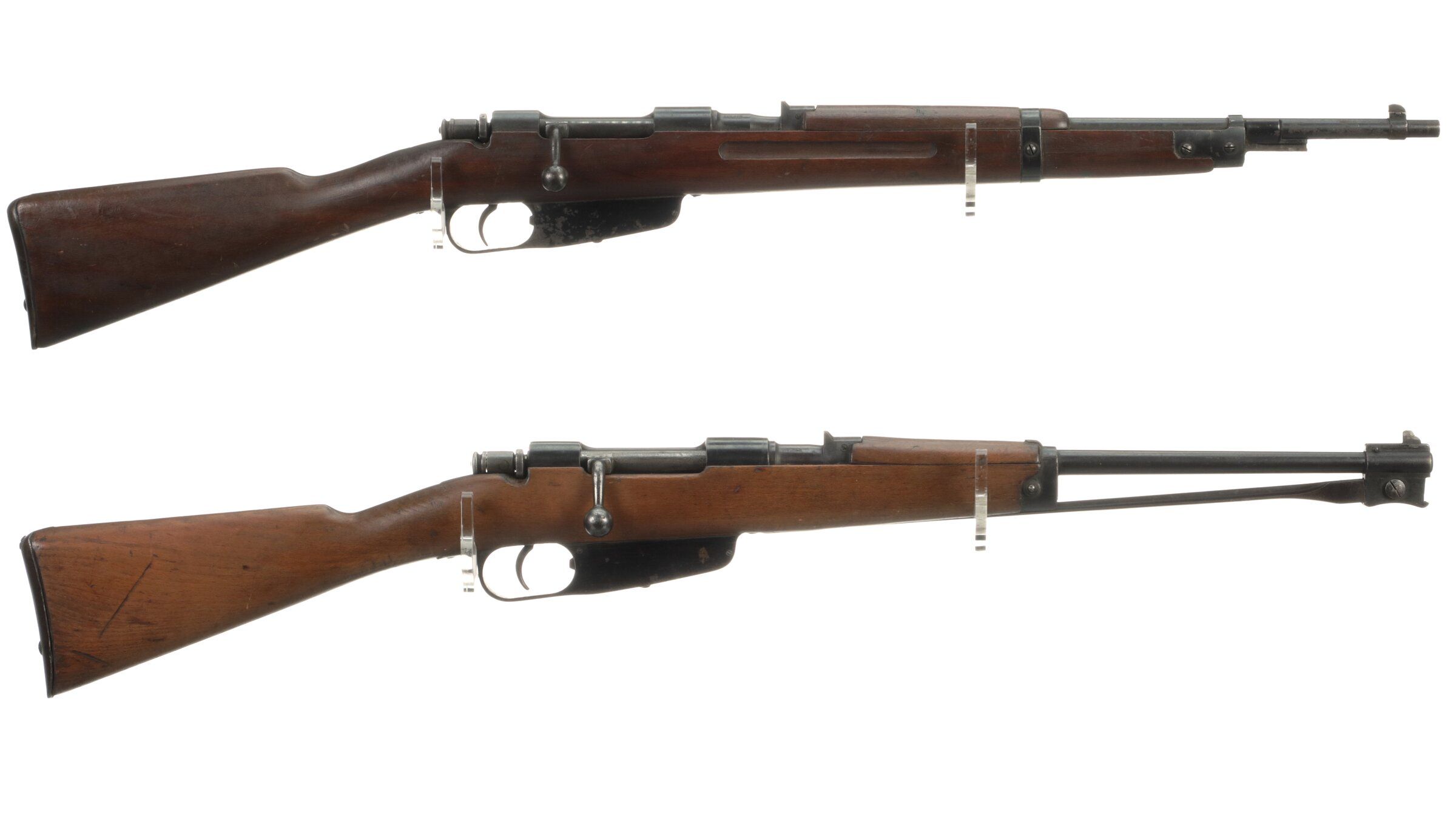 Two Italian Carcano Bolt Action Rifles | Rock Island Auction