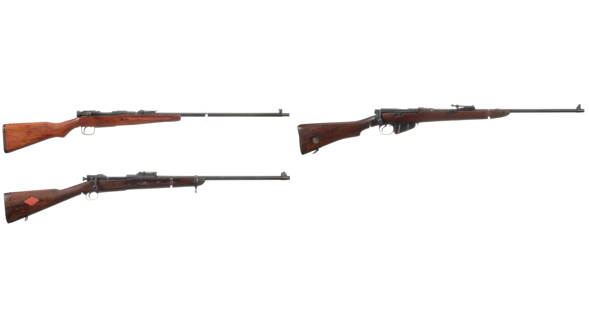 Three Military Pattern Bolt Action Sporting Rifles | Rock Island Auction