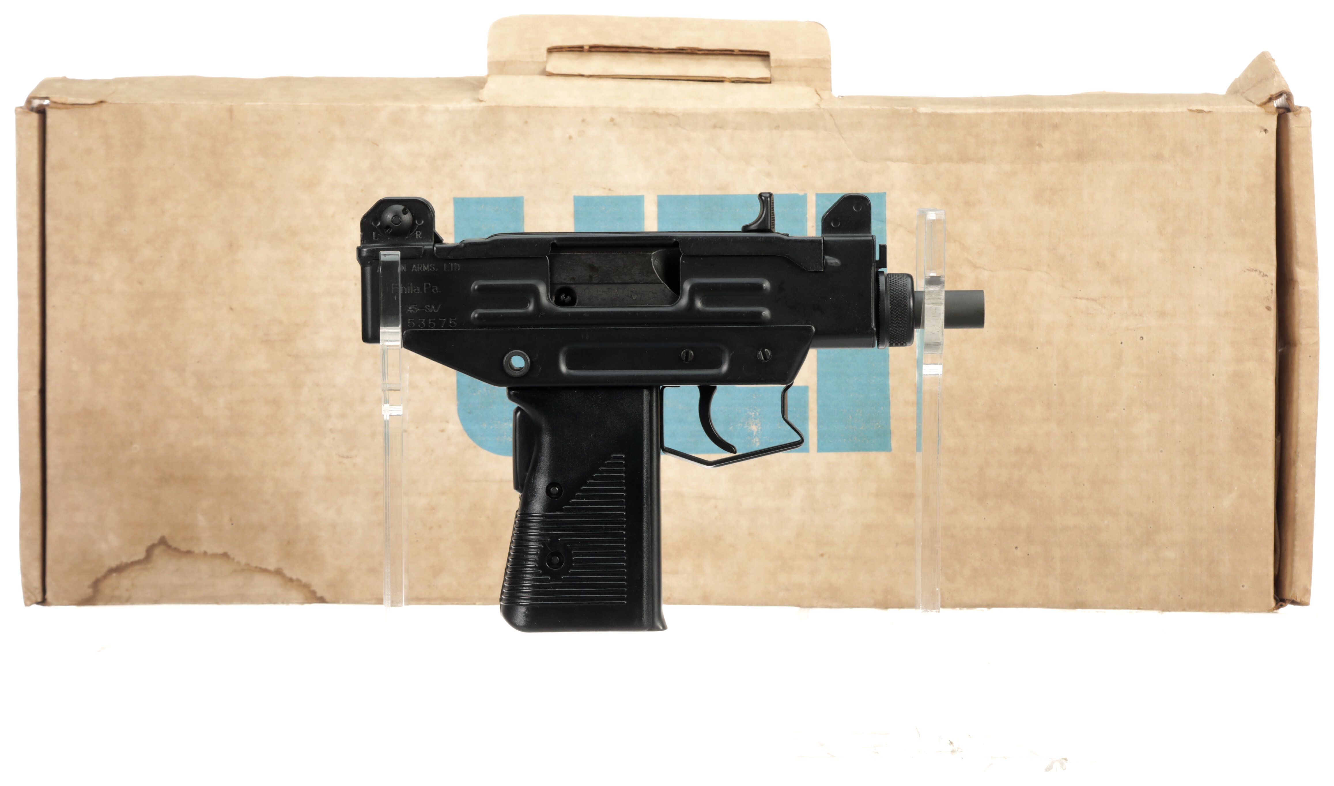 I.M.I./Action Arms Uzi Model 45 Semi-Automatic Pistol with Box | Rock ...
