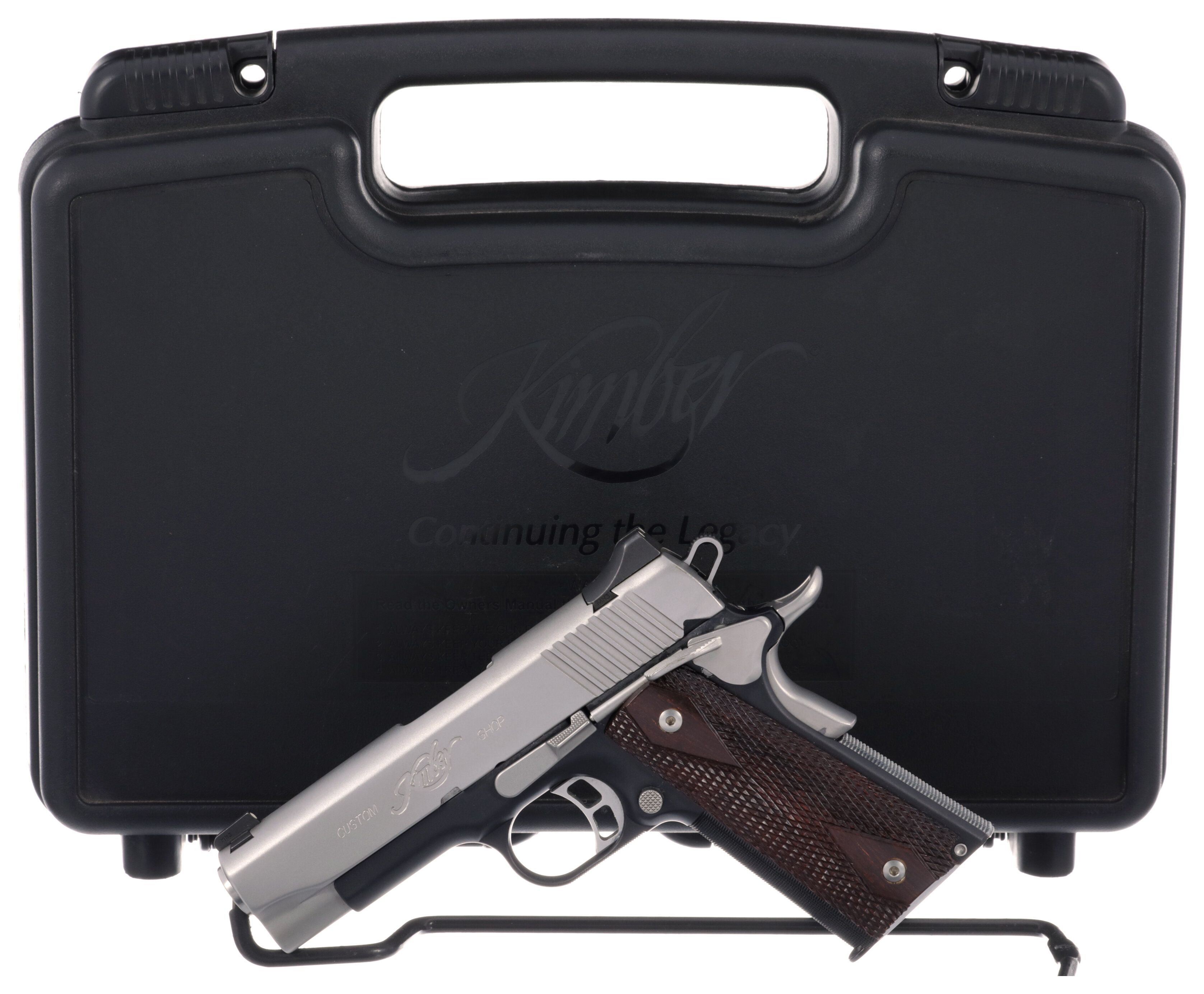 Kimber Custom Shop Pro Cdp Ii Semi Automatic Pistol With Case Rock Island Auction