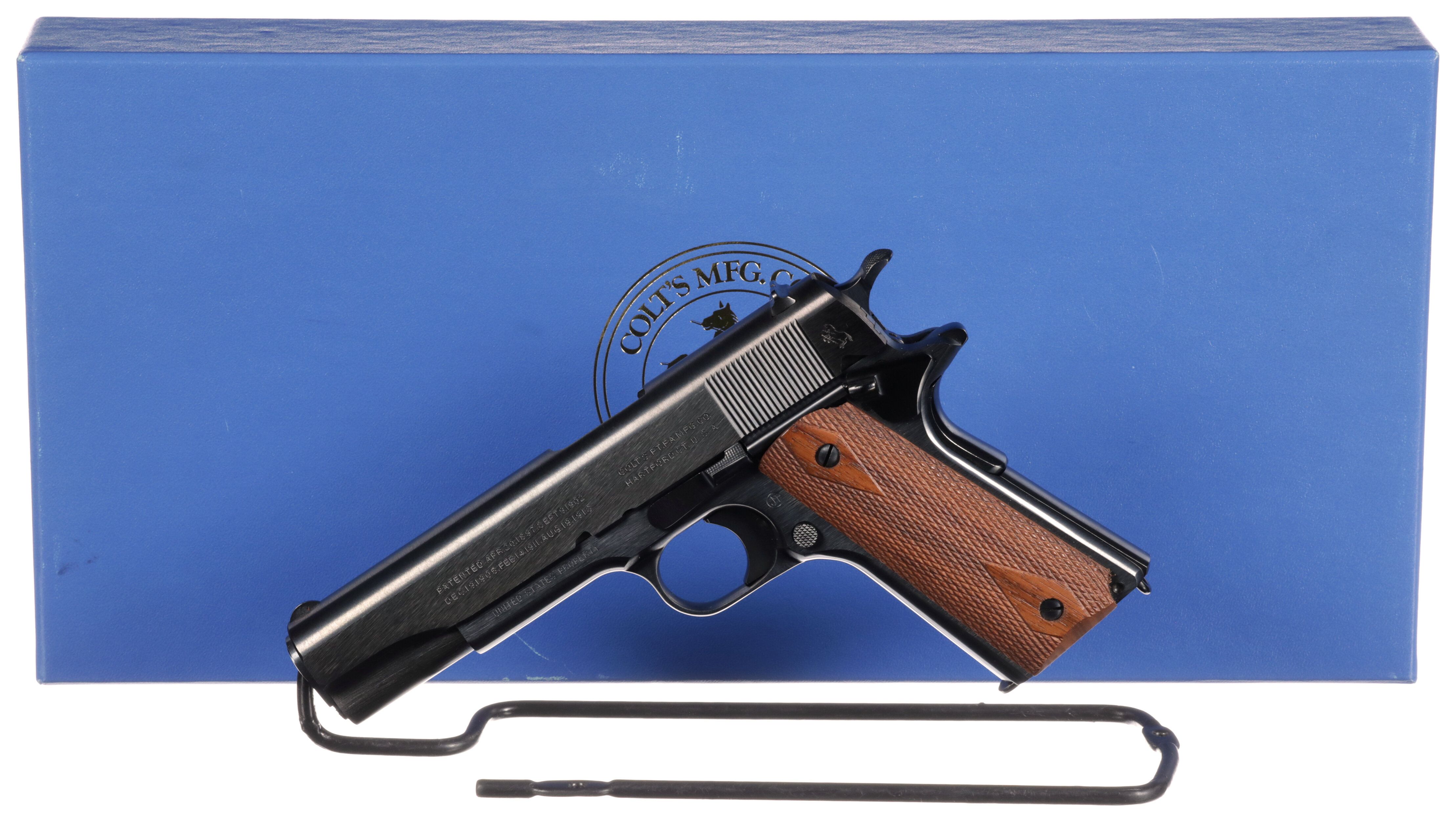 Colt Reproduction World War I 1911 Government Model Pistol | Rock ...