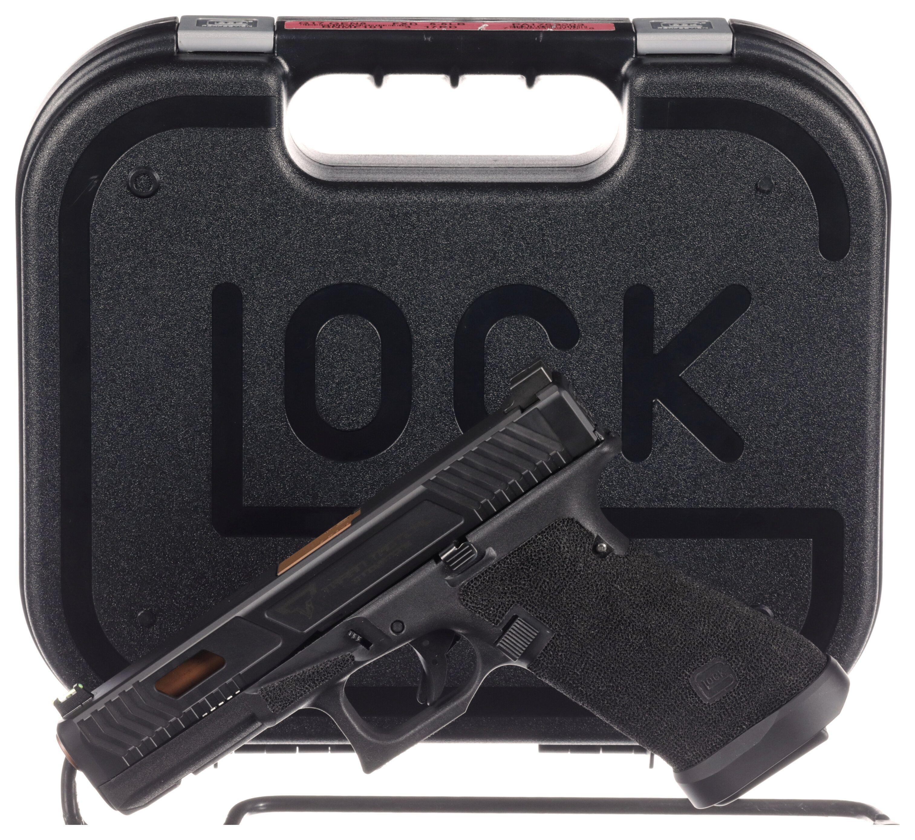 Glock/TTI Combat Master Model 17 Semi-Automatic Pistol with Case | Rock ...