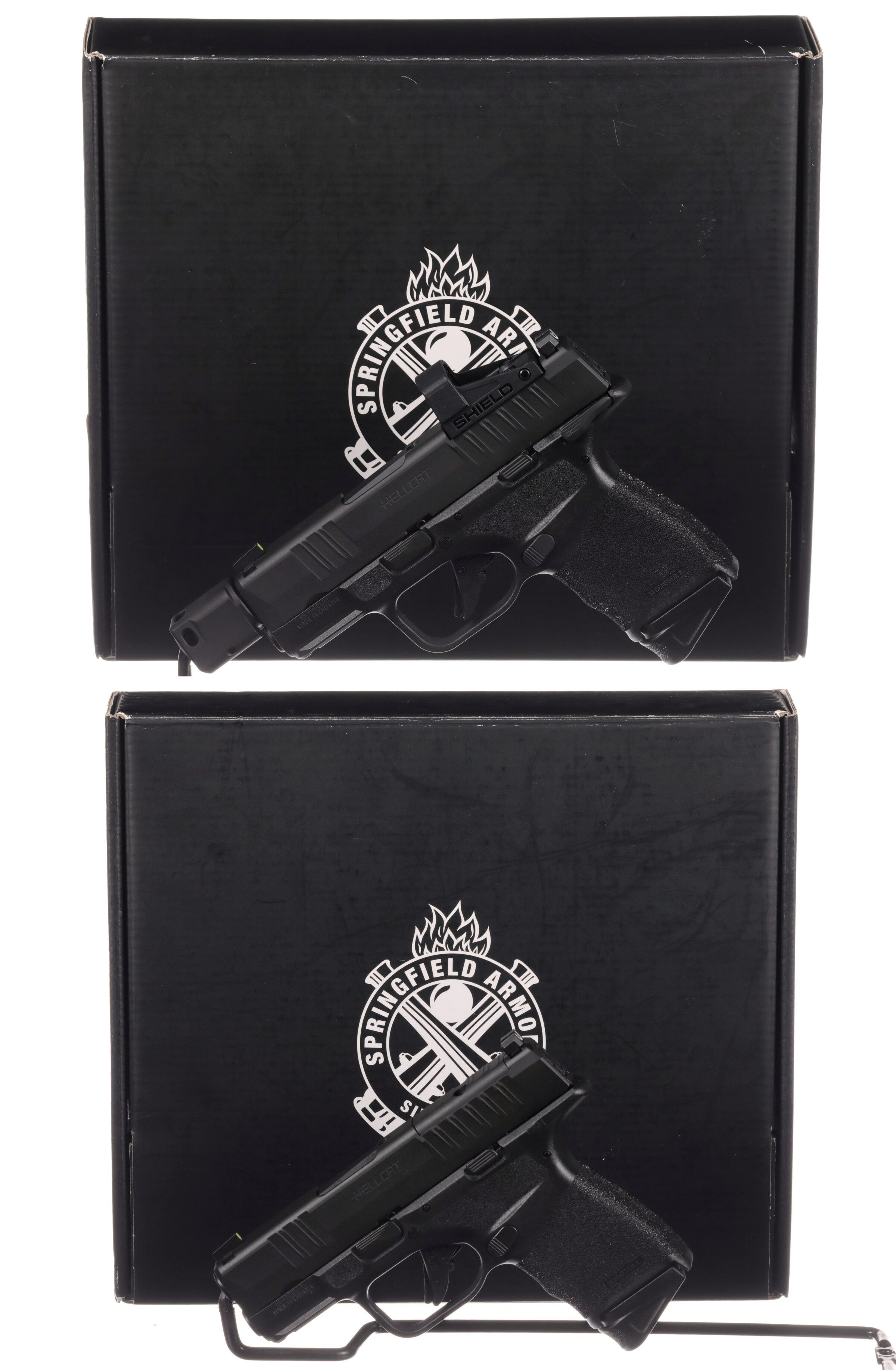 Two Springfield Armory Hellcat Semi-Automatic Pistols with Boxes | Rock ...
