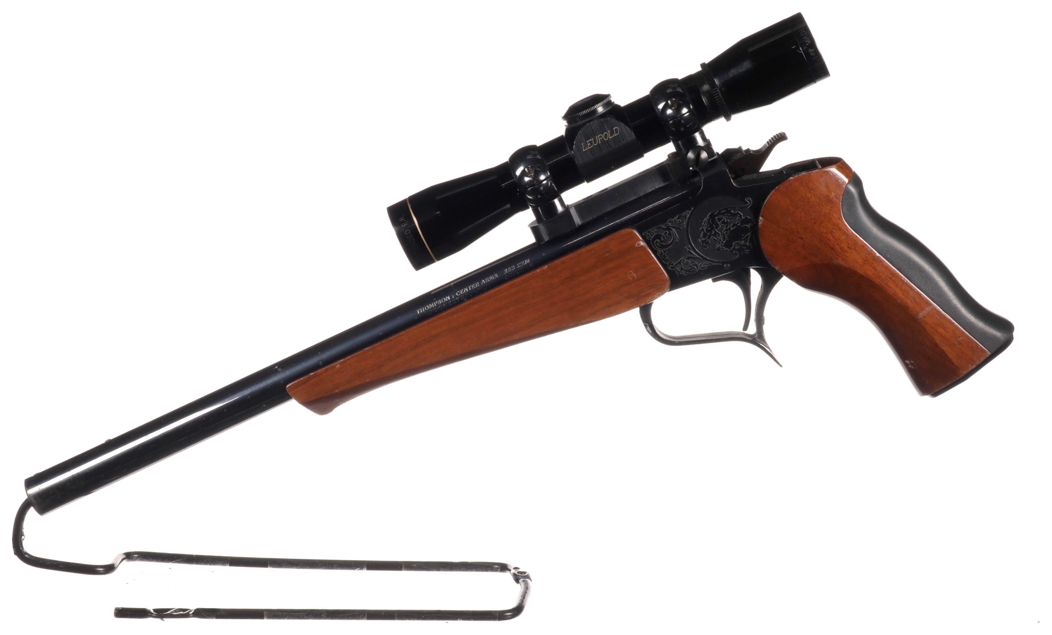 Thompson Center Arms Contender Single Shot Pistol with Scope | Rock ...