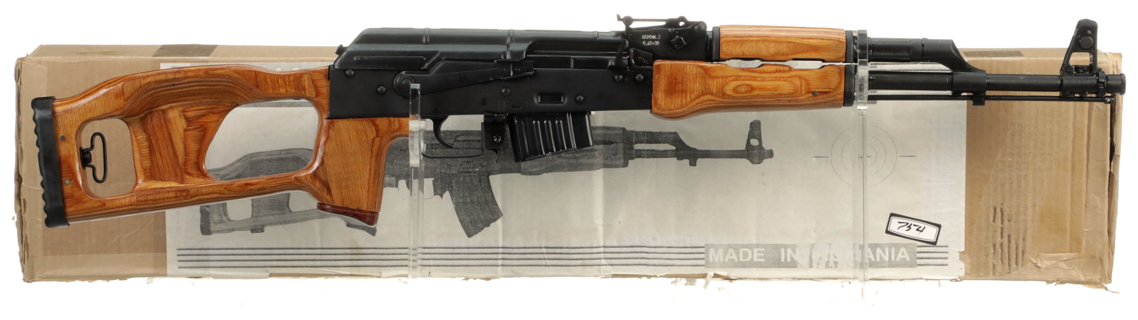 Romanian Ratmil/Cugir Romak 2 Semi-Automatic Rifle with Box | Rock ...