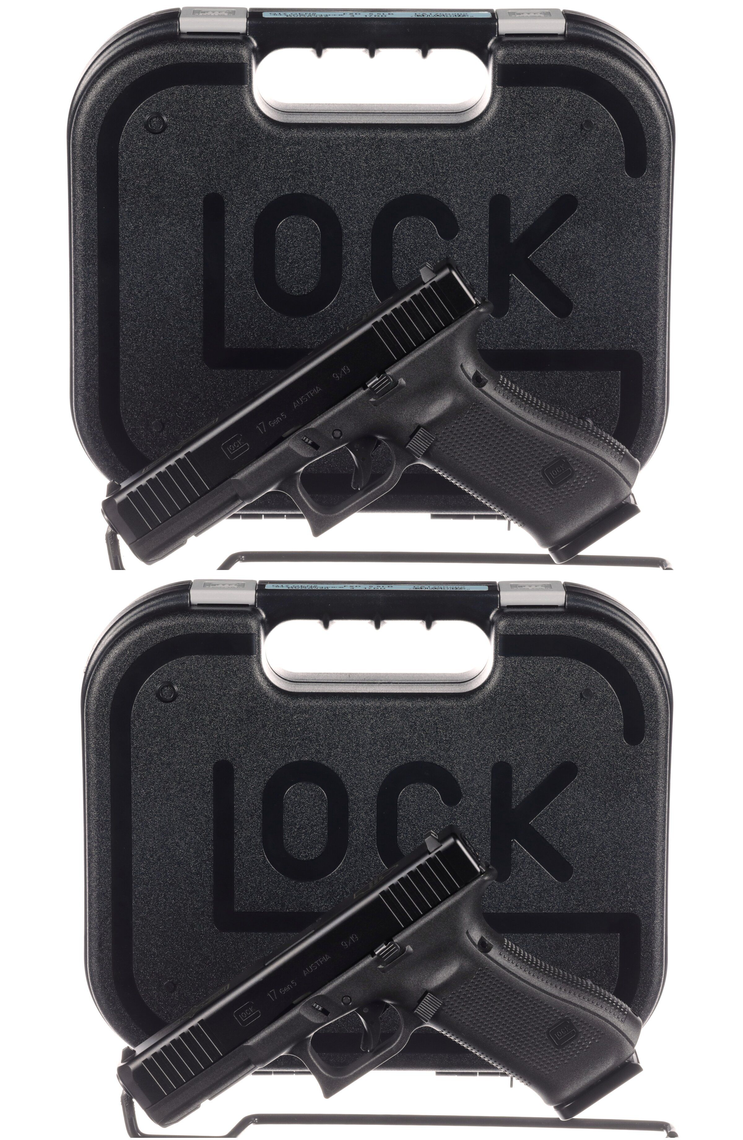 Two Illinois State Police Commemorative Glock 17 Gen 5 Pistols | Rock ...