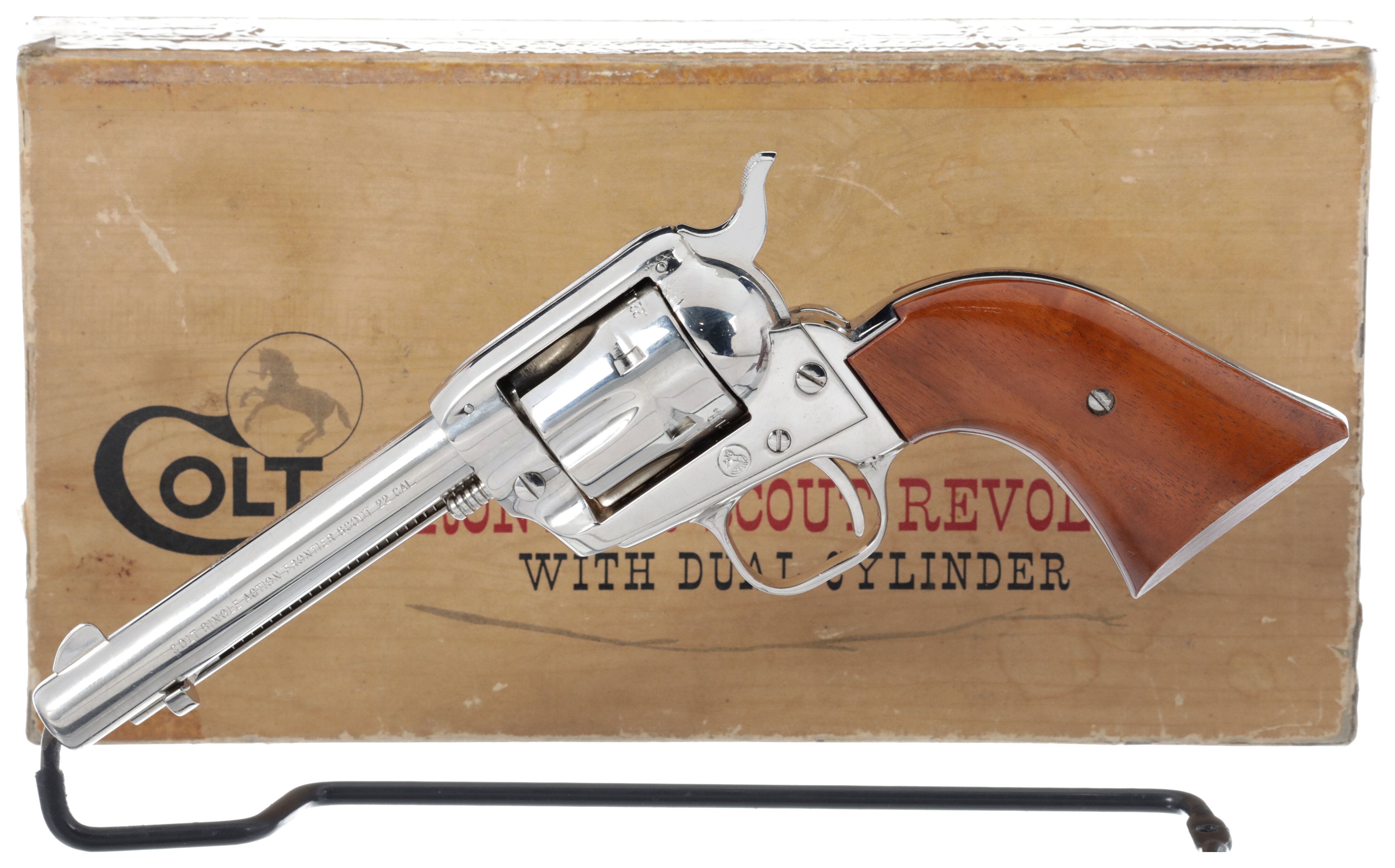 Colt Frontier Scout Single Action Revolver with Box | Rock Island Auction