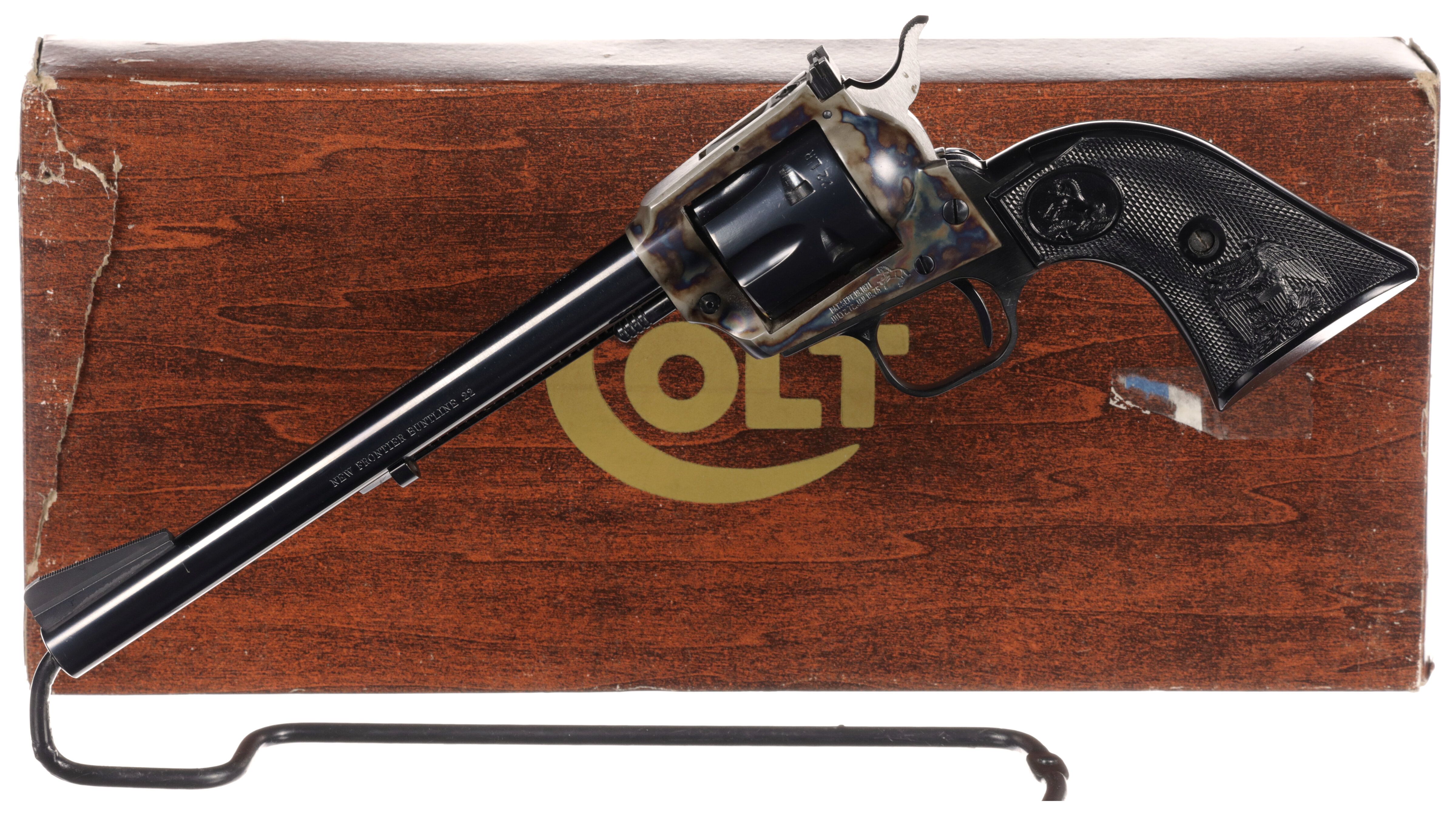 Colt New Frontier Buntline .22 Single Action Revolver with Box | Rock ...