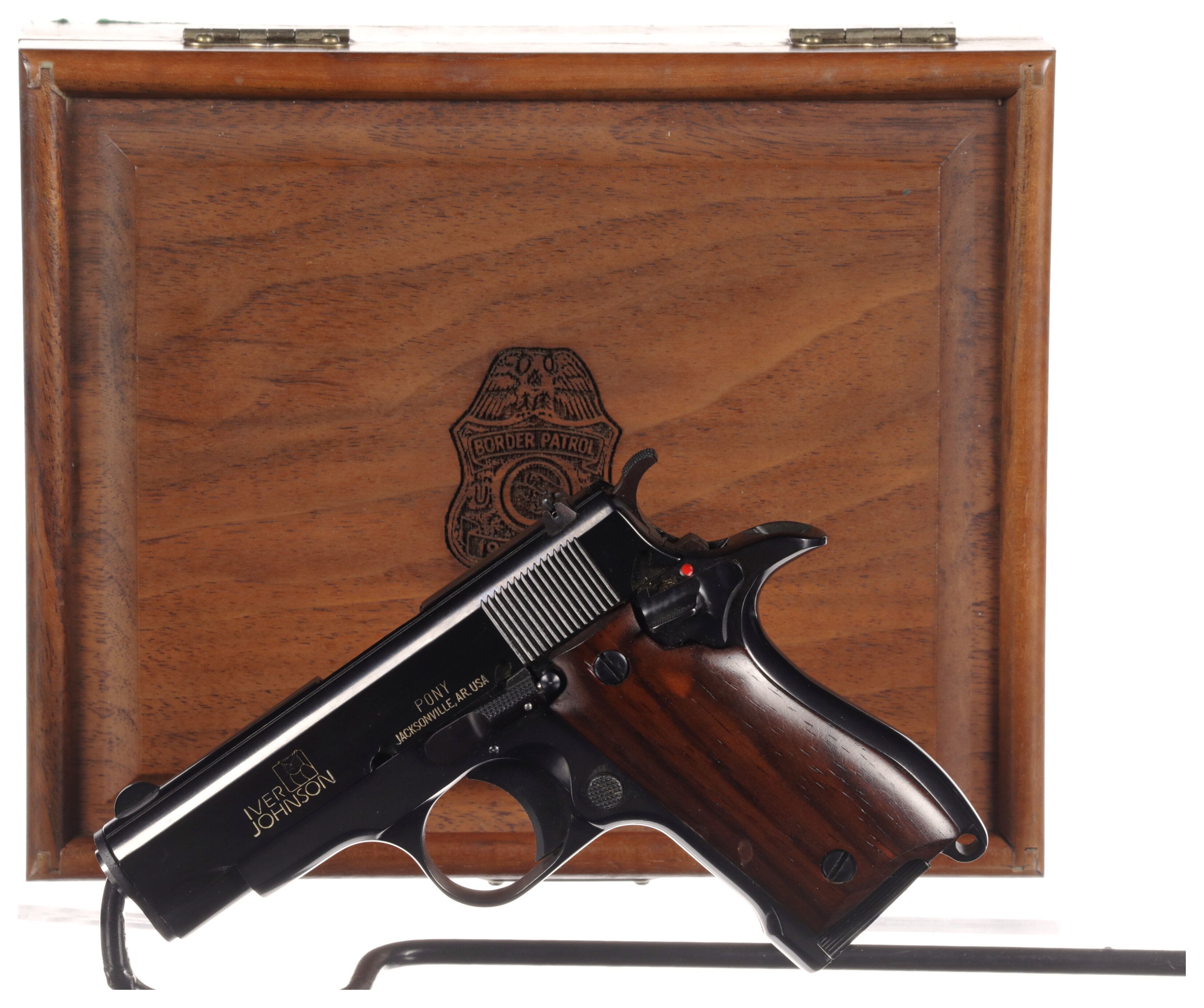 Iver Johnson U.S. Border Patrol Commemorative Pony Pistol | Rock Island ...