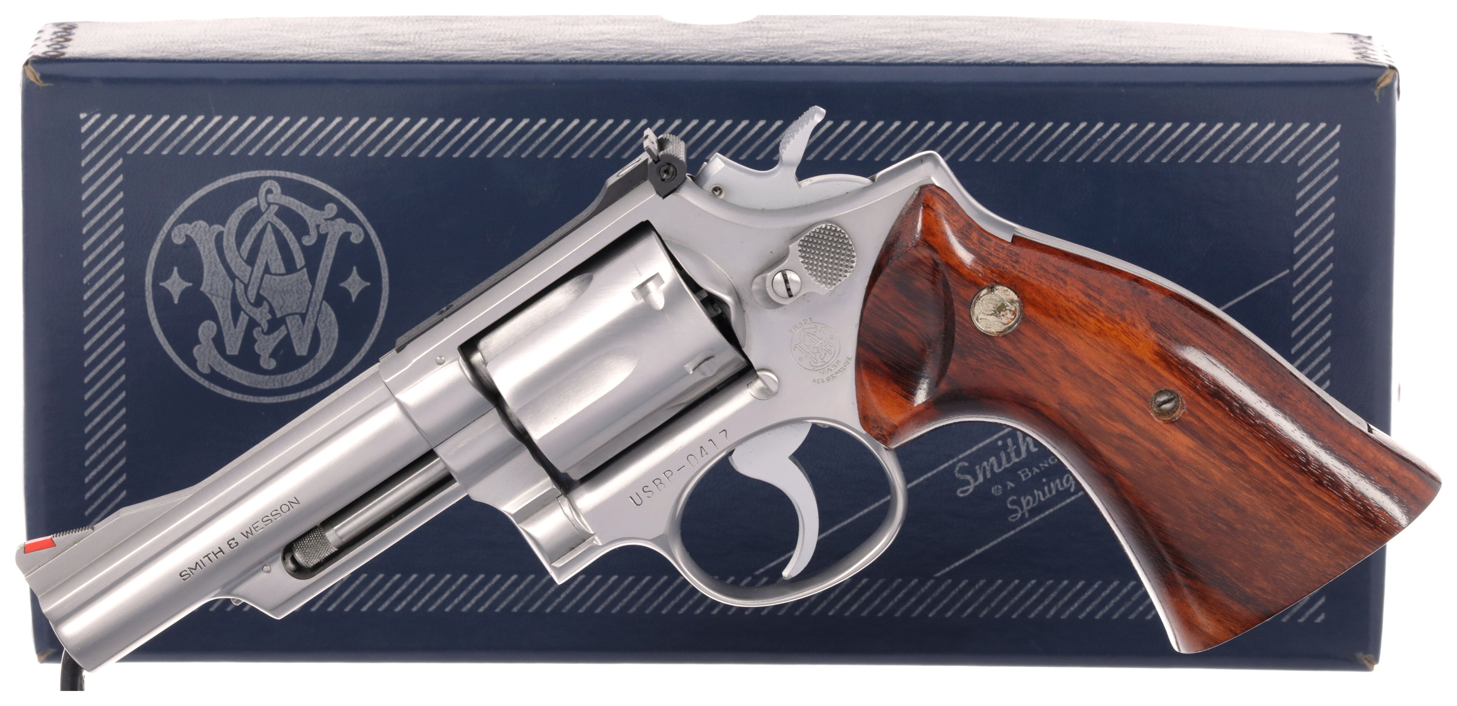 Smith & Wesson Model 66 U.S. Border Patrol Revolver with Box | Rock ...