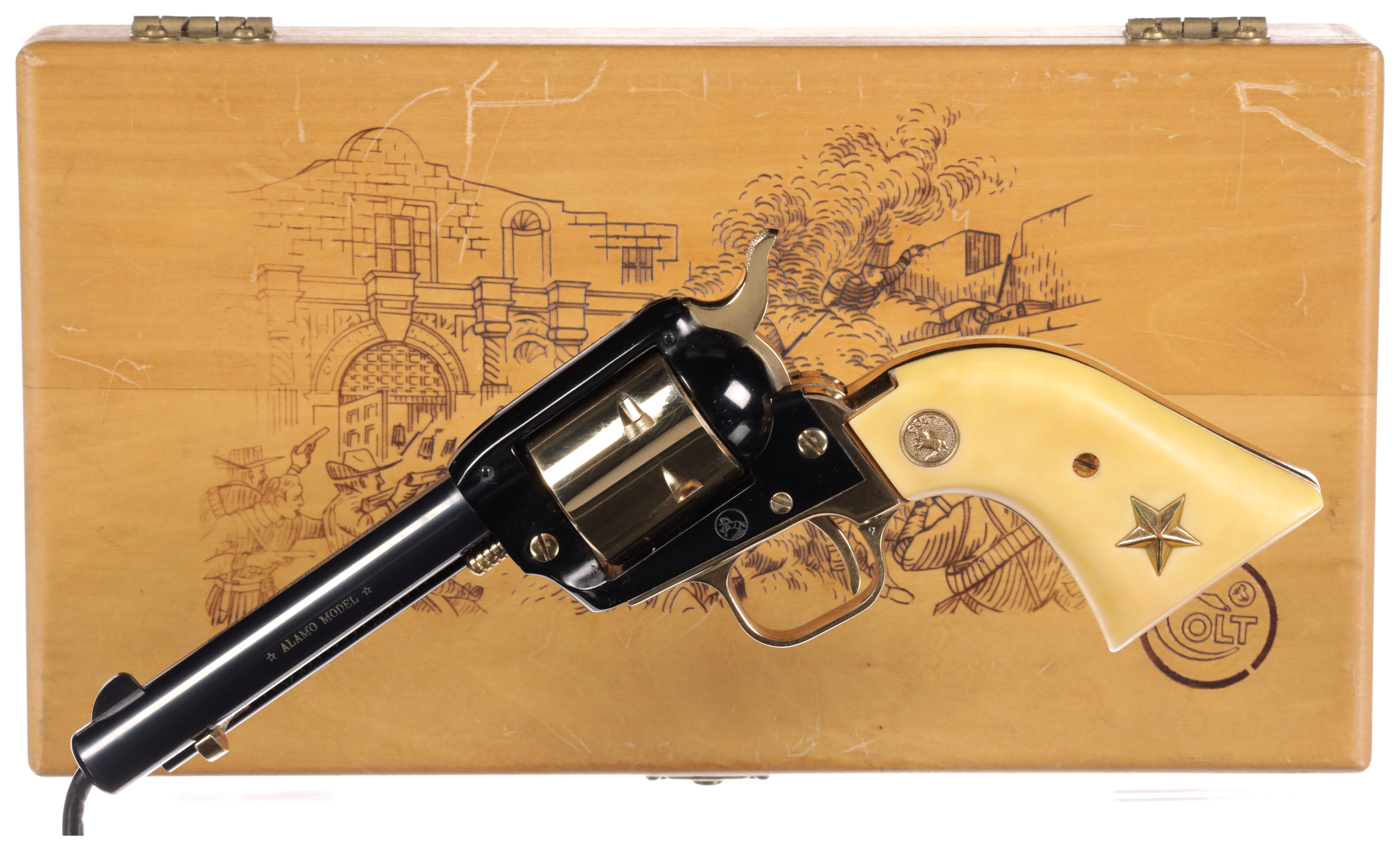 Colt Alamo Model Frontier Scout Single Action Revolver | Rock Island ...