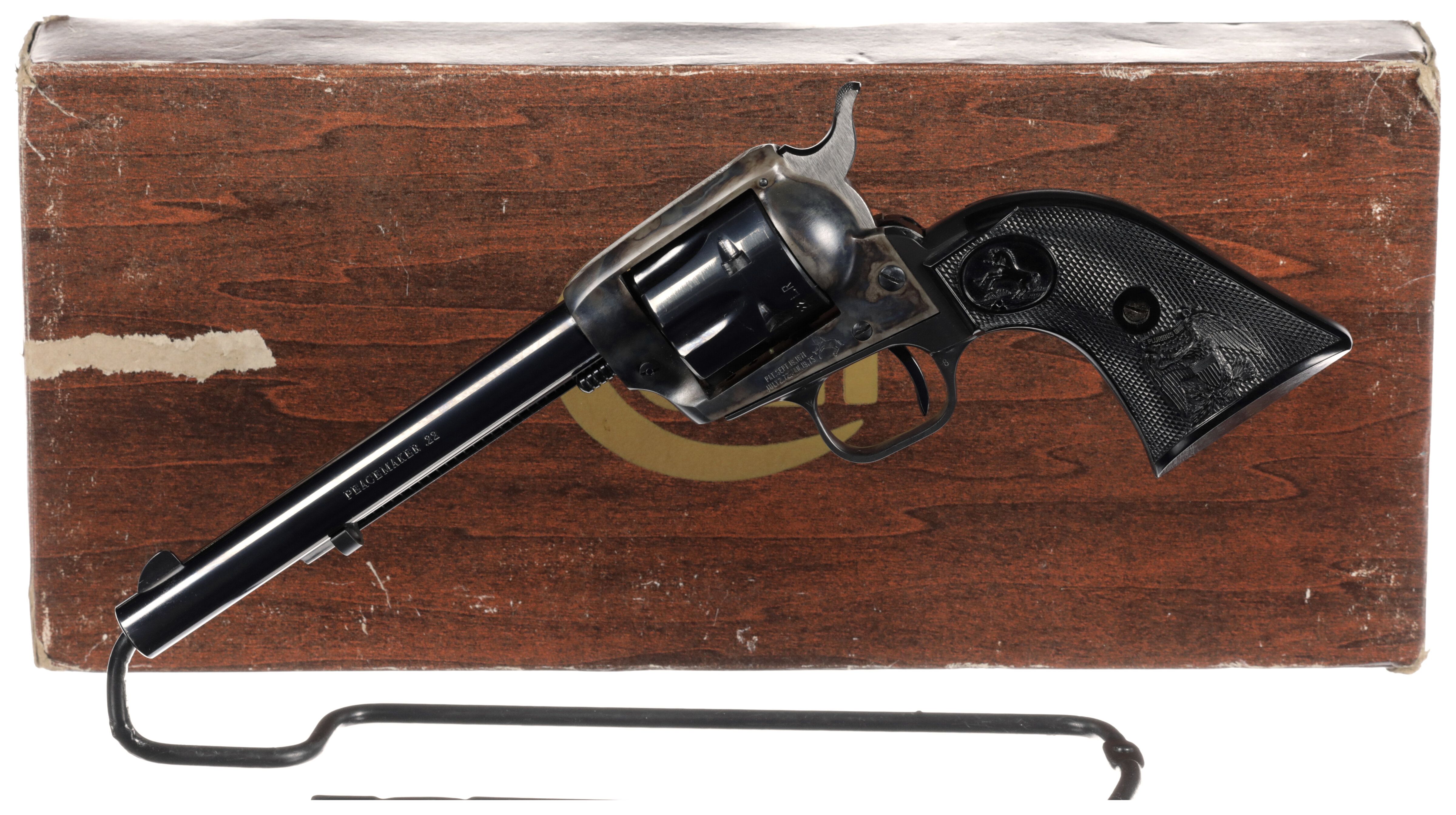 Colt Peacemaker .22 Single Action Revolver with Box | Rock Island Auction