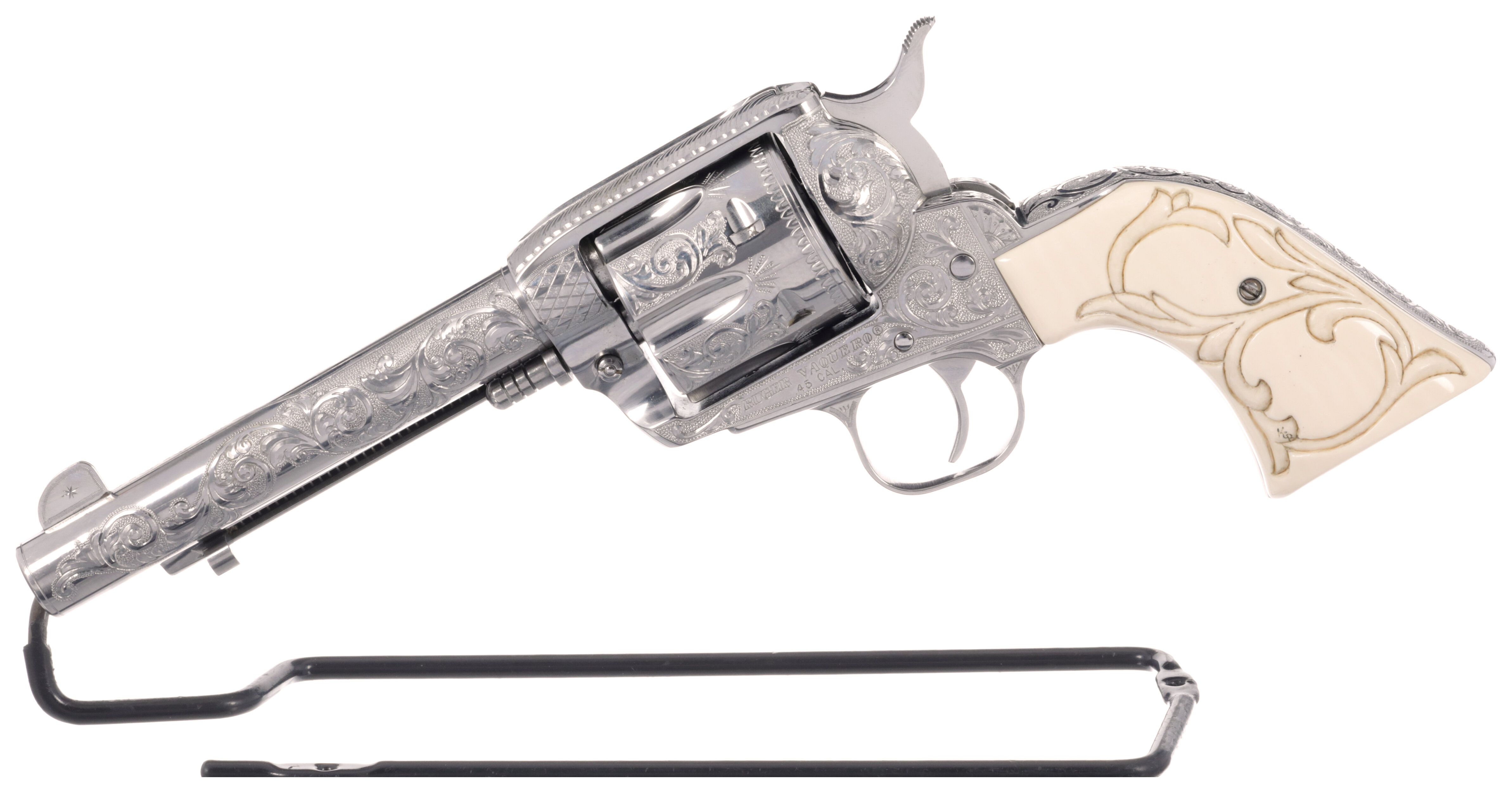 Engraved Ruger Vaquero Single Action Revolver | Rock Island Auction