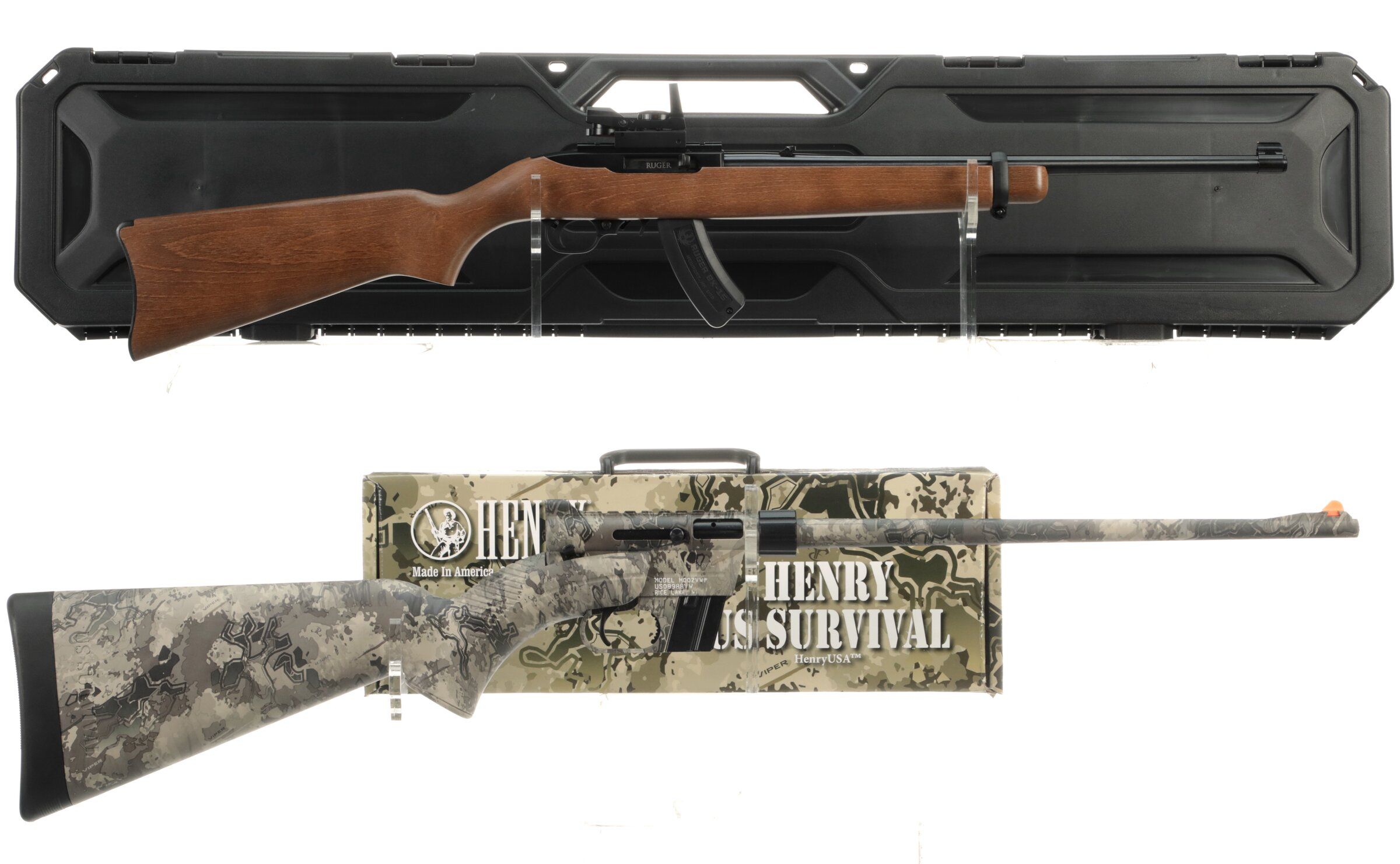 Two Semi-Automatic Rifles | Rock Island Auction