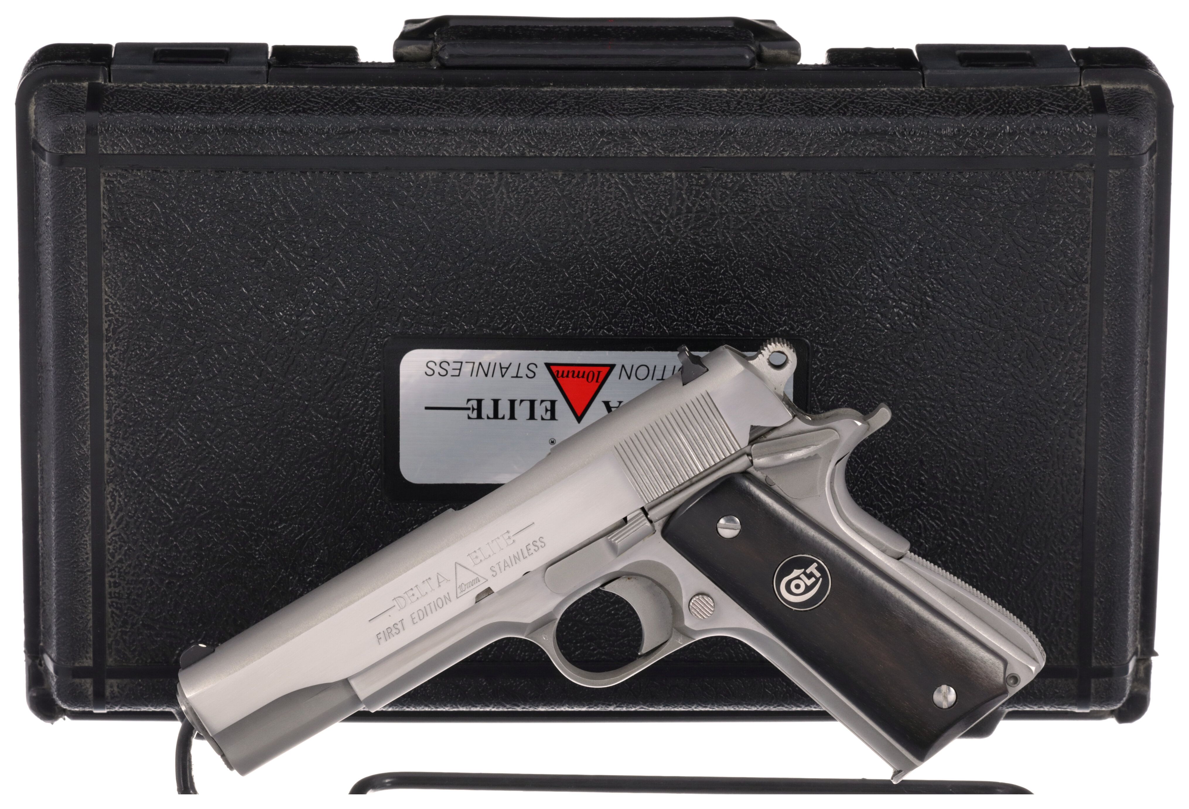 Colt First Edition Delta Elite Government Model Pistol with Case | Rock ...