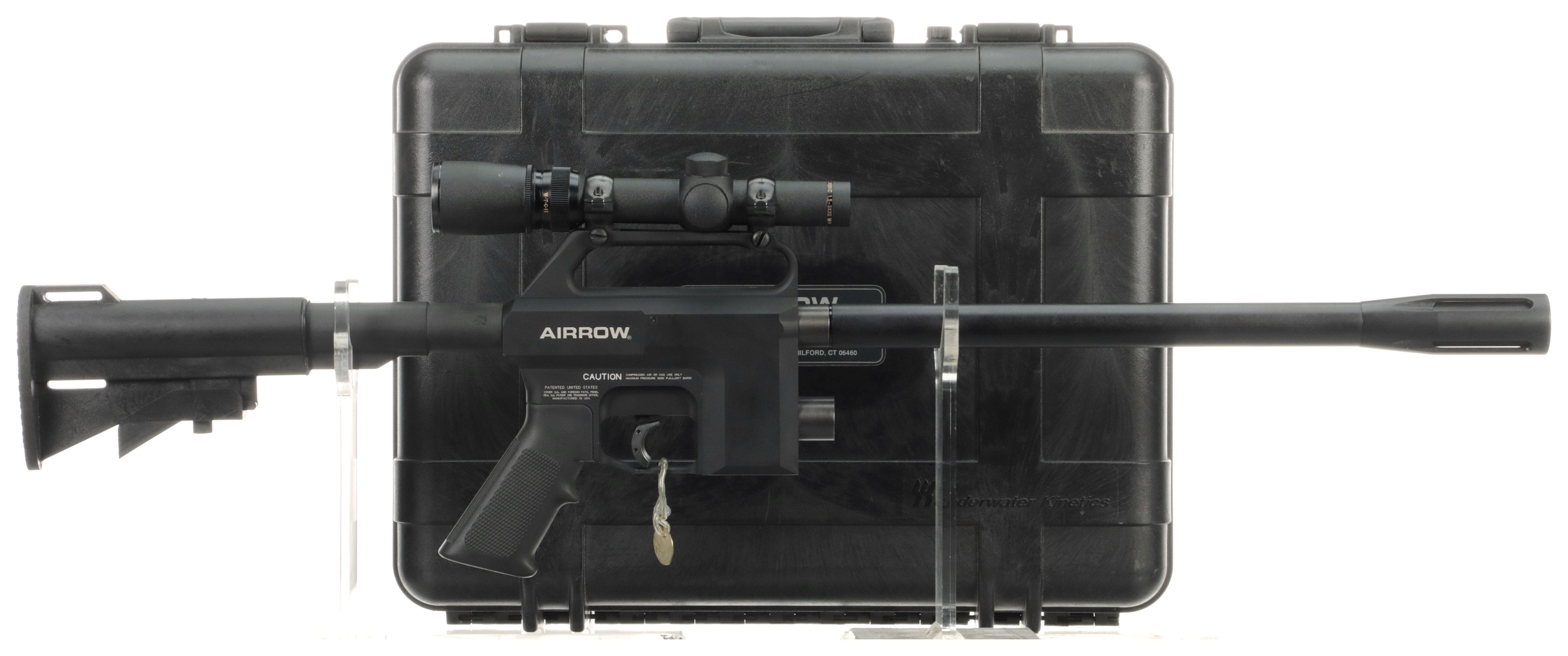 Airrow Model A-8S1P Stealth CO2 Arrow Launcher with Case | Rock Island ...