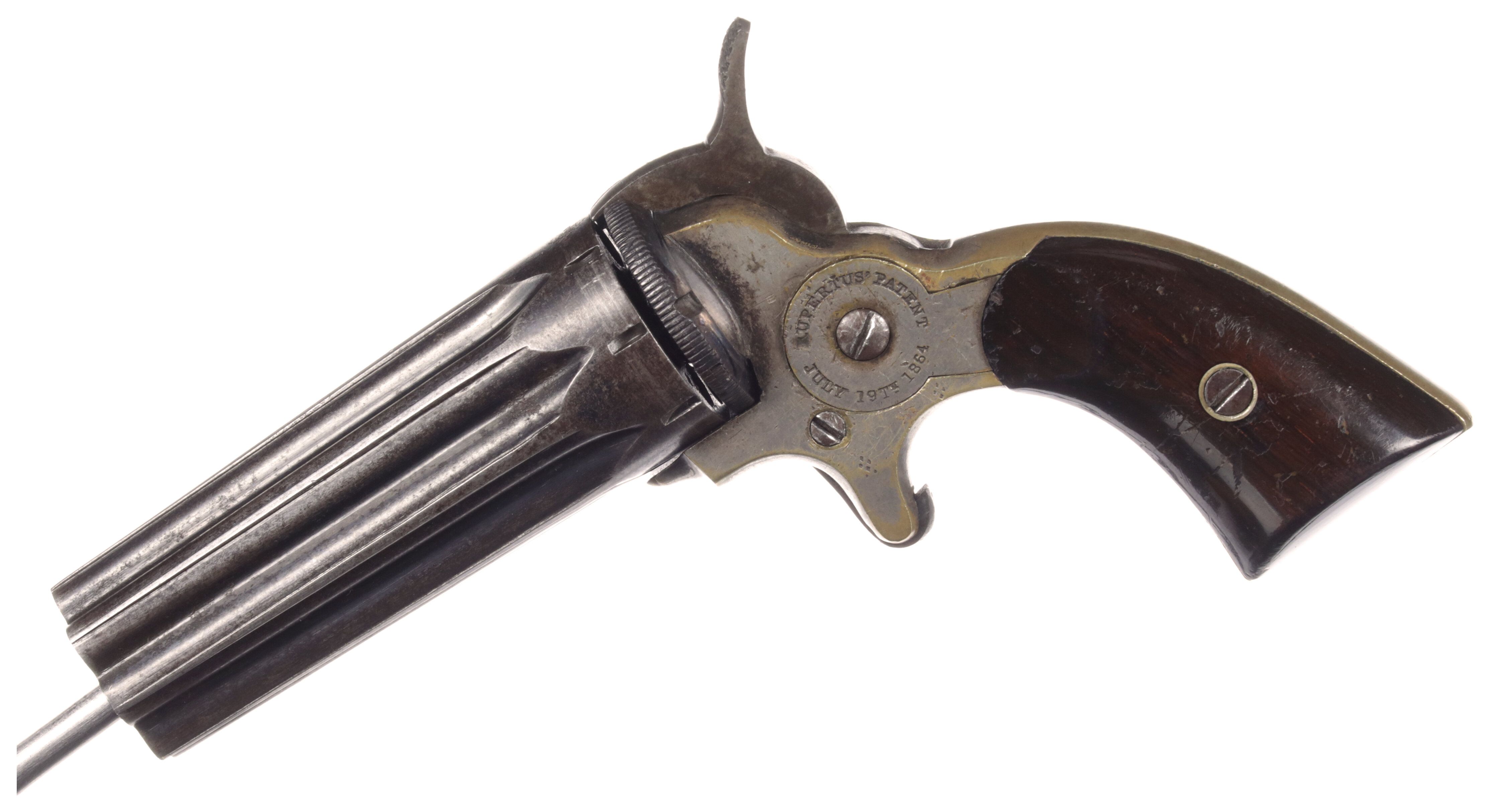 Jacob Rupertus 8-Shot Pepperbox Pistol | Rock Island Auction