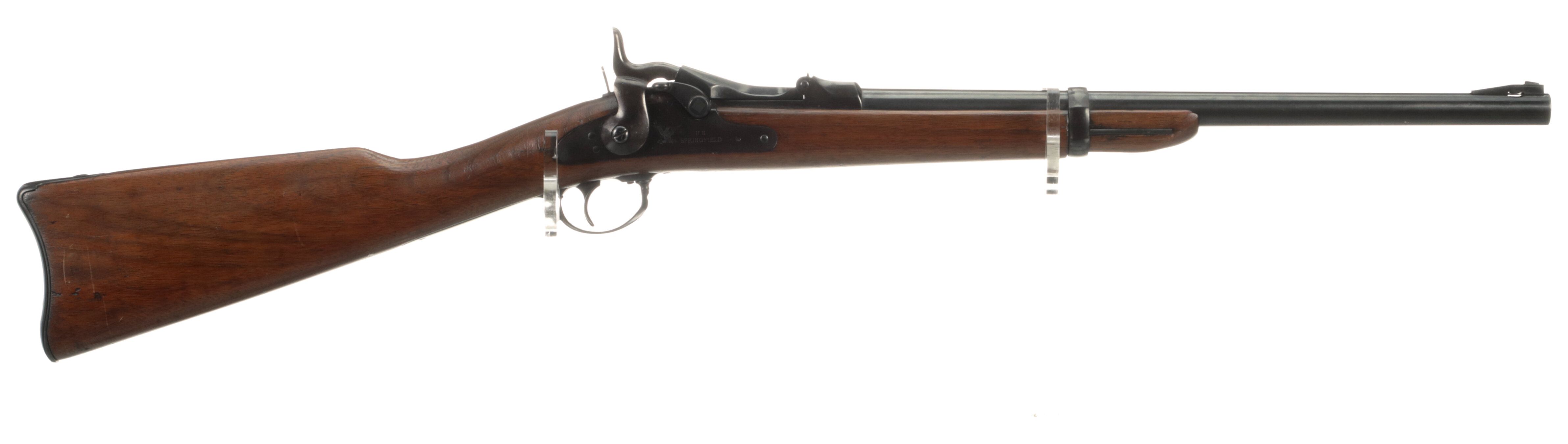 U.S. Springfield Armory Model 1873 Single Shot Trapdoor Rifle | Rock ...