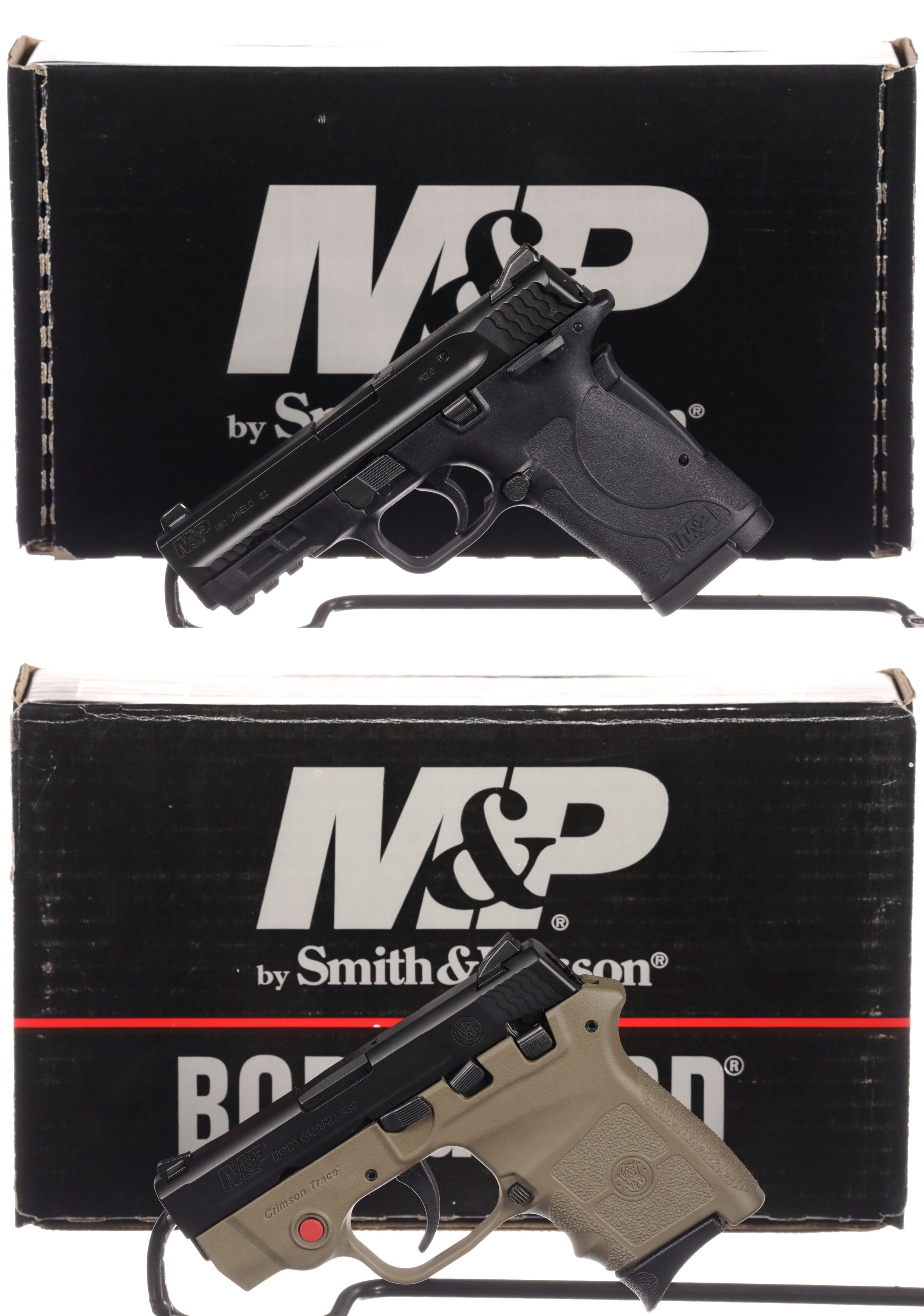 Two Smith & Wesson Semi-Automatic Pistols with Boxes | Rock Island Auction
