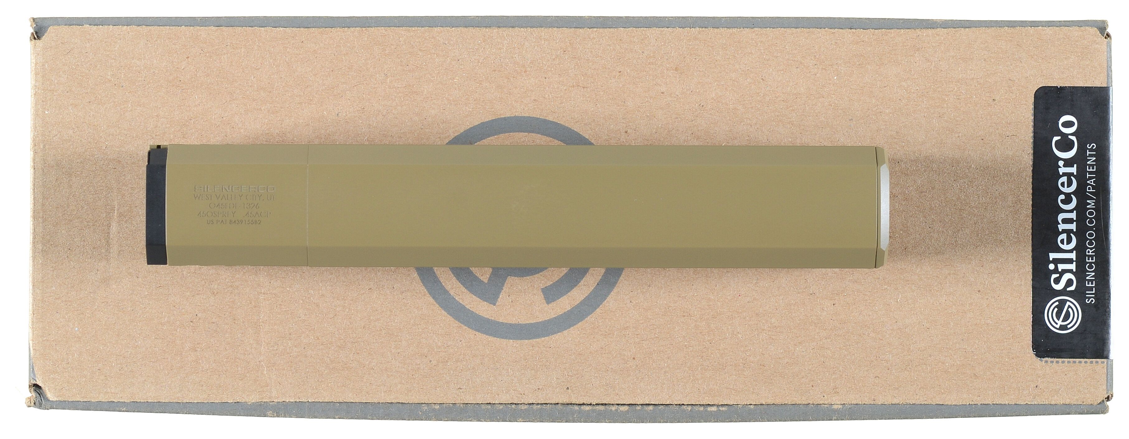 SilencerCo 45Osprey .45 ACP Class III/NFA Silencer with Box | Rock ...