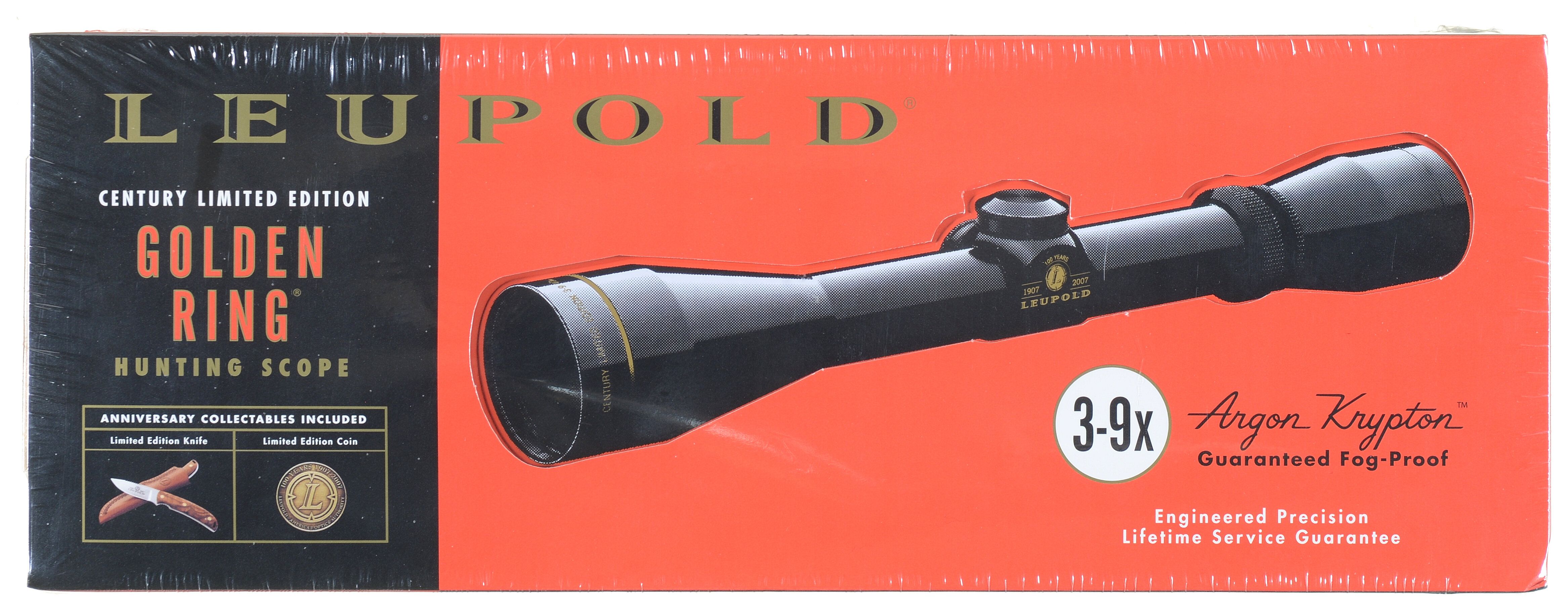 Leupold Century Limited Edition Golden Ring Hunting Scope | Rock Island ...