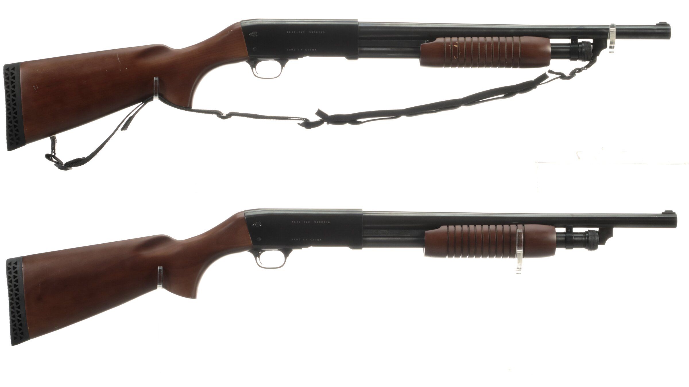 Two Intrac Arms Model YL12-1J2 Slide Action Shotguns | Rock Island Auction