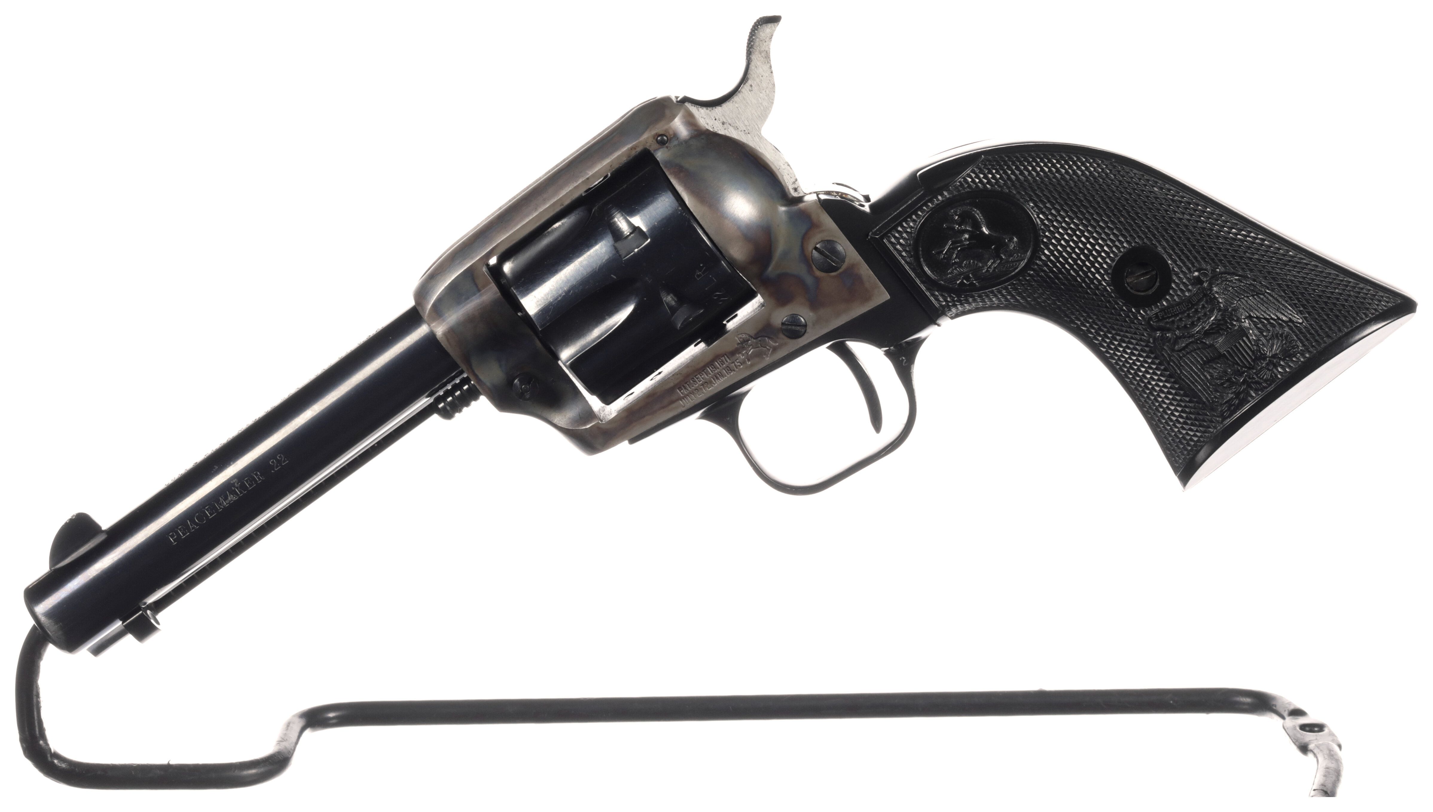 Colt Peacemaker .22 Single Action Revolver | Rock Island Auction