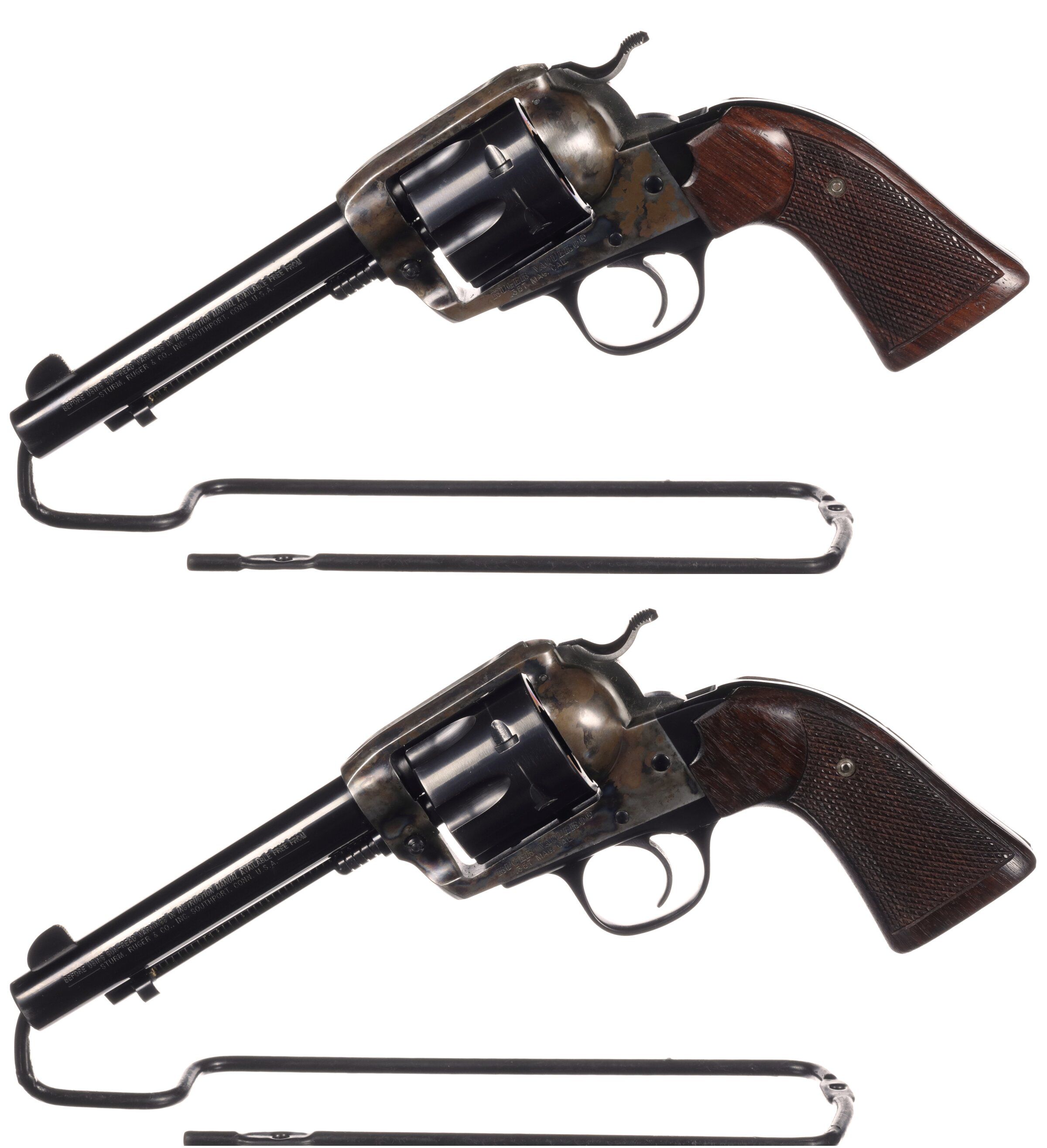 Two Consecutively Serialized Ruger Vaquero Revolvers | Rock Island Auction