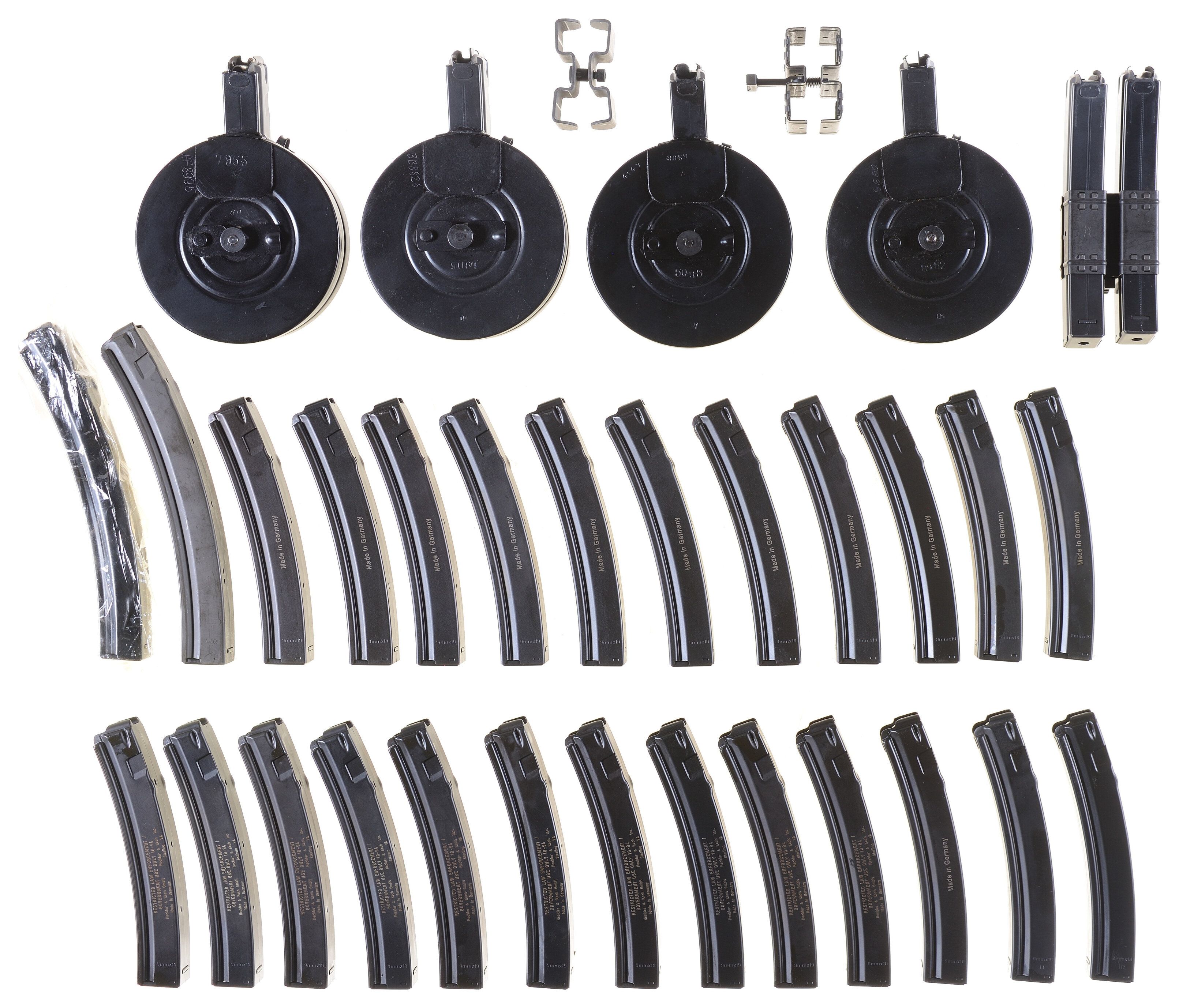 Group of Heckler & Koch MP5 Style Magazines and Accessories | Rock ...