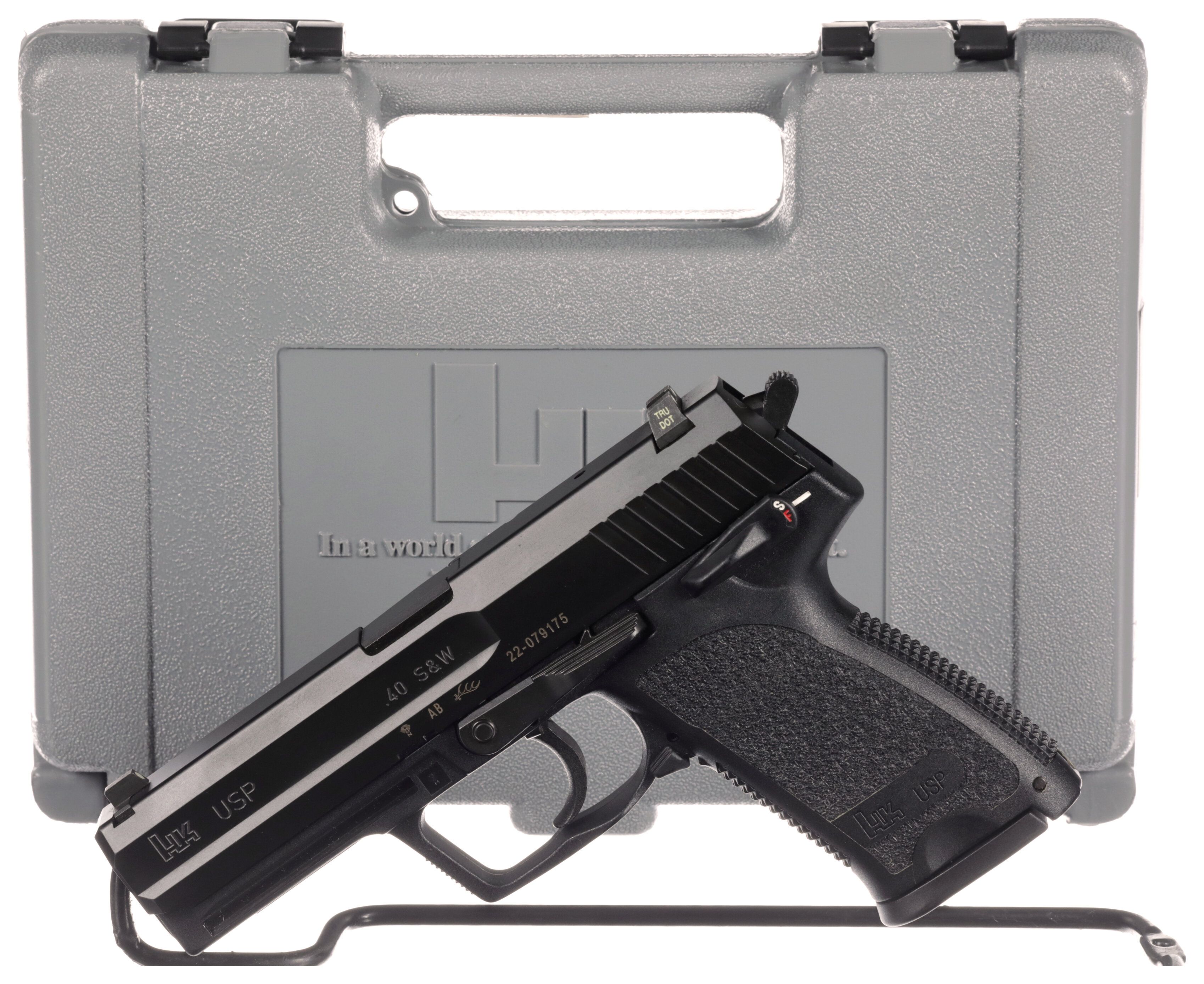 Heckler & Koch USP 40 Semi-Automatic Pistol with Case | Rock Island Auction