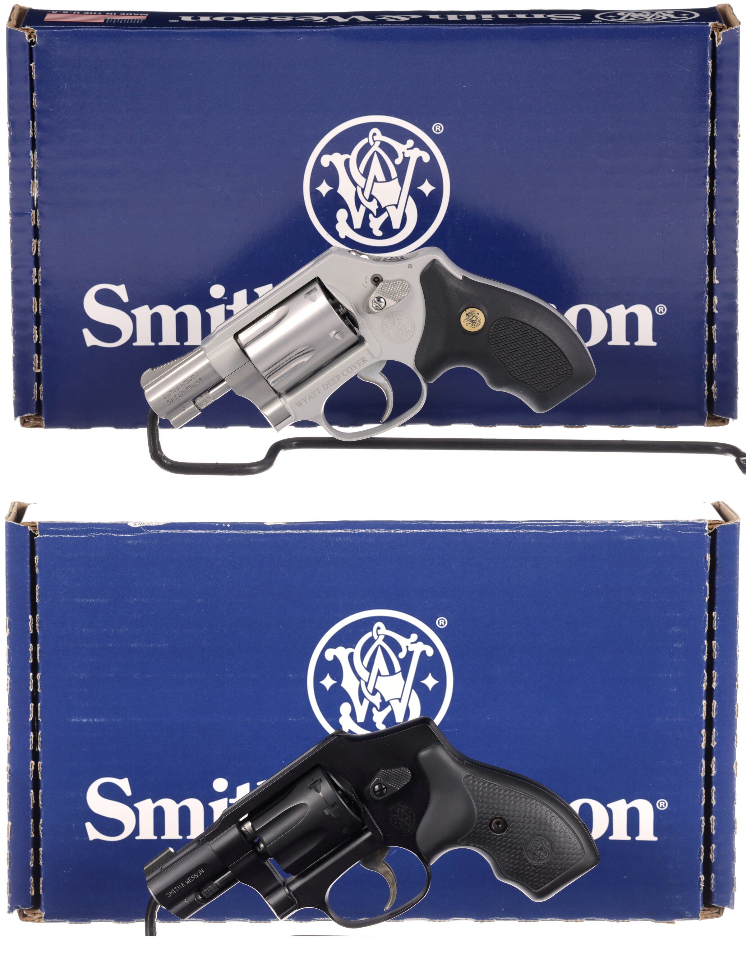 Two Smith & Wesson Double Action Revolvers with Boxes | Rock Island Auction