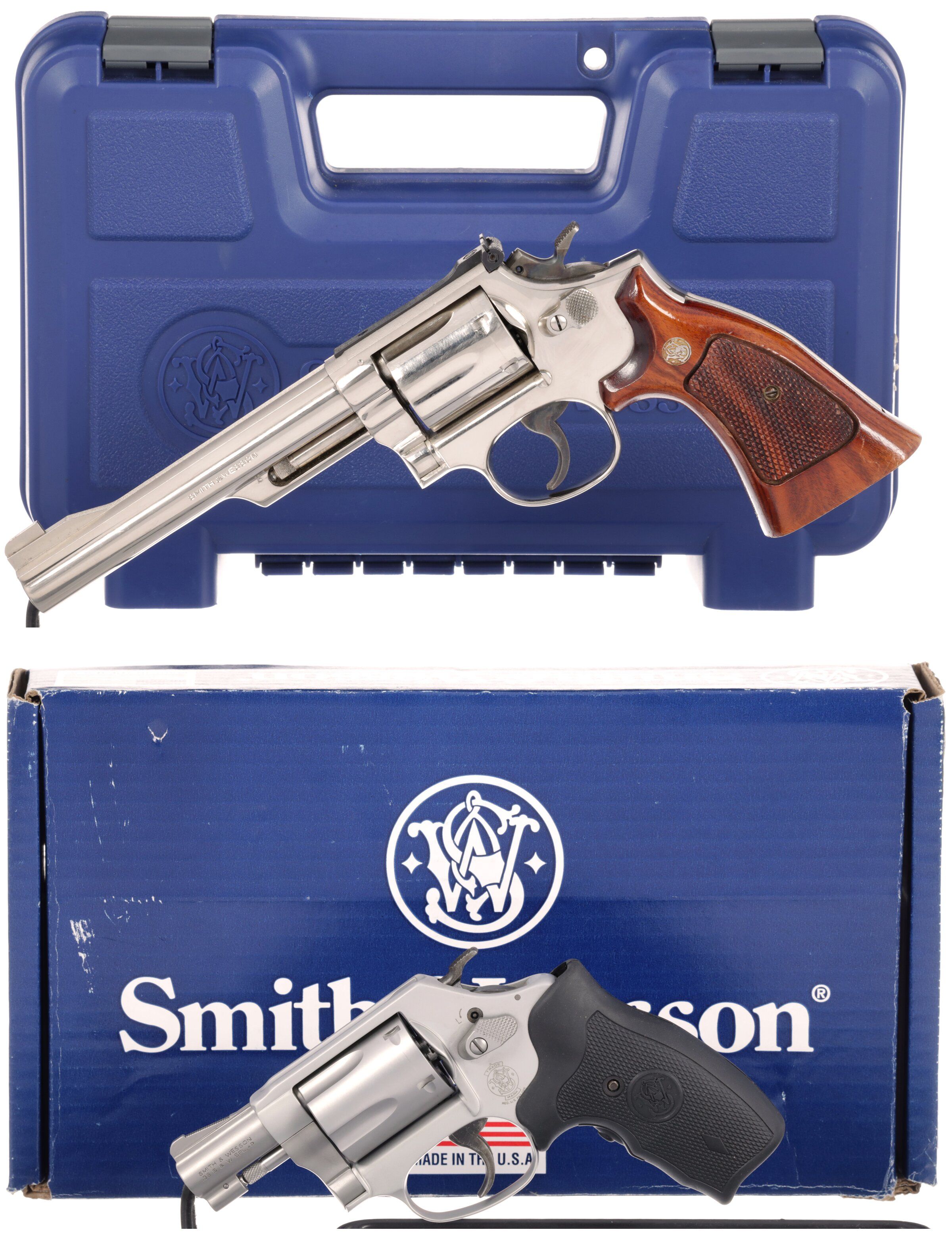 Two Smith & Wesson Double Action Revolvers | Rock Island Auction