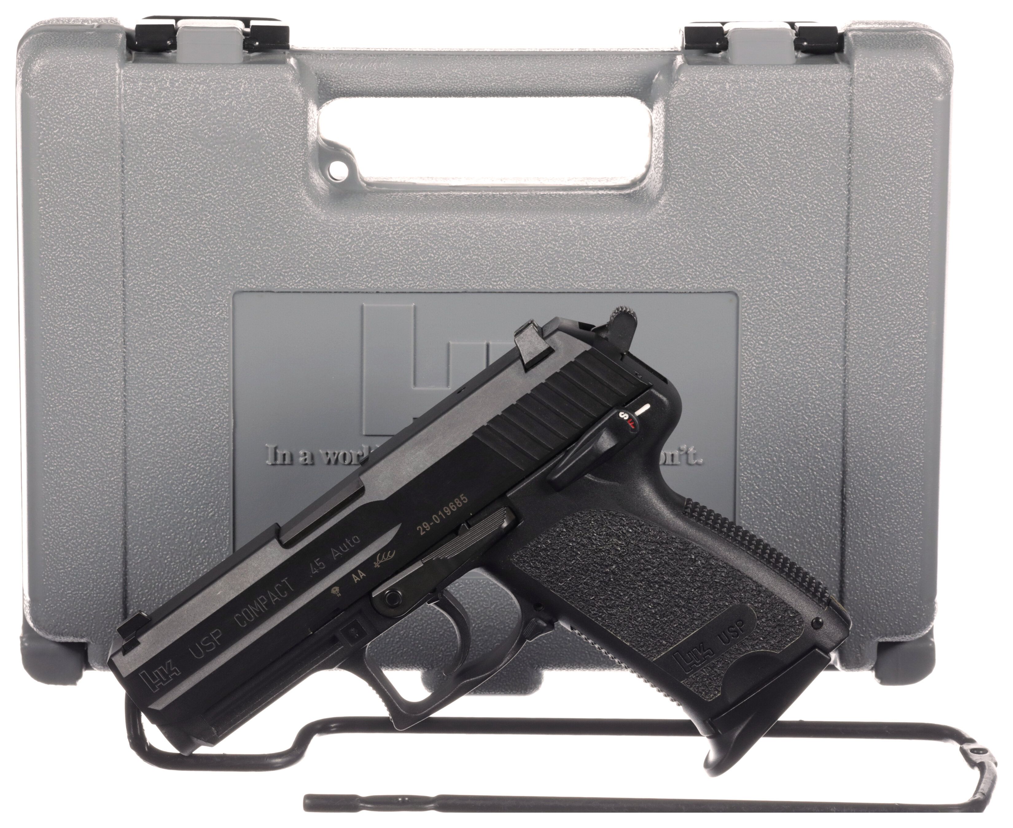 Heckler & Koch USP Compact Semi-Automatic Pistol with Case | Rock ...