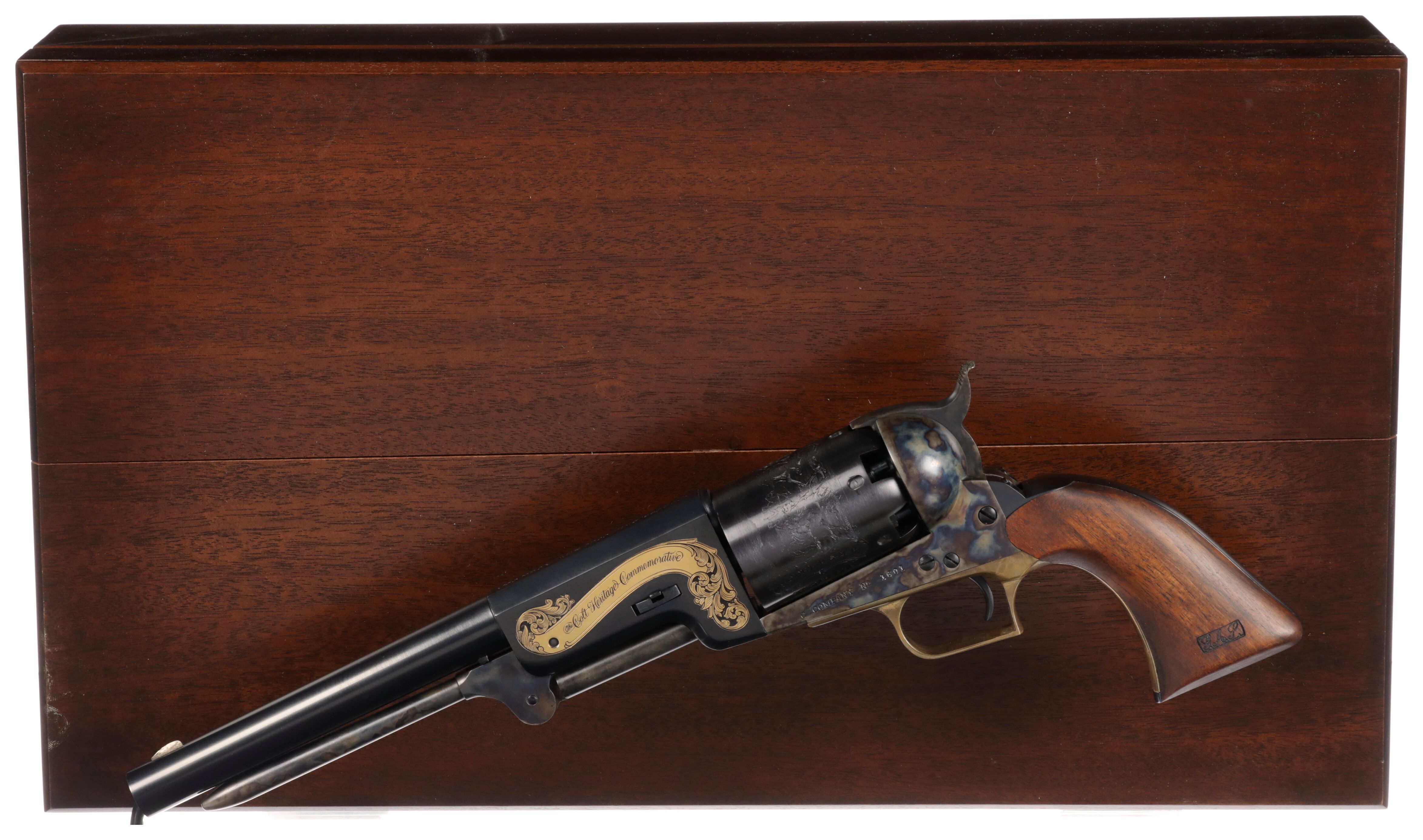 Colt Heritage Walker C Company Commemorative Percussion Revolver | Rock ...