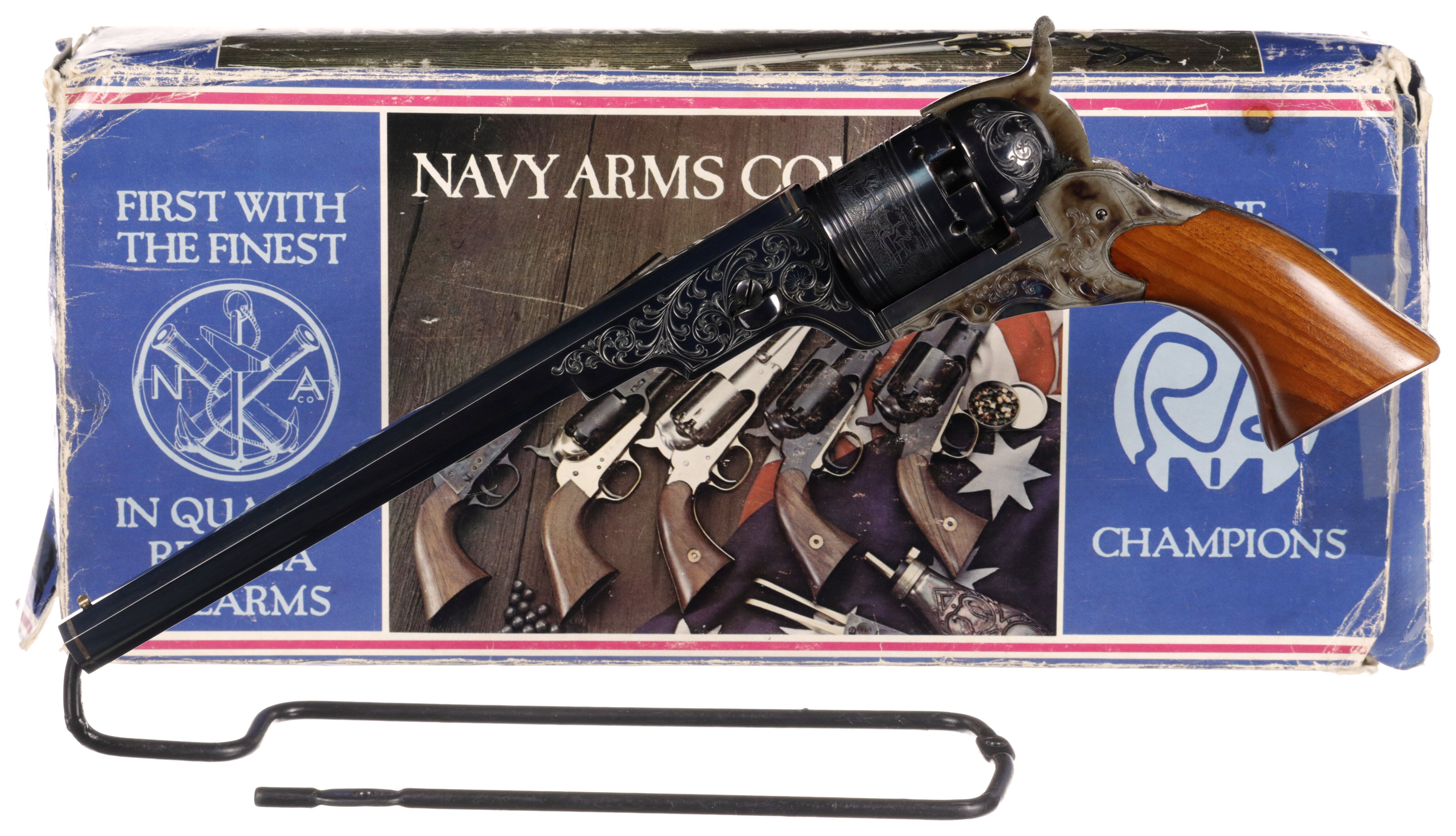 Navy Arms Patterson Percussion Revolver with Box | Rock Island Auction