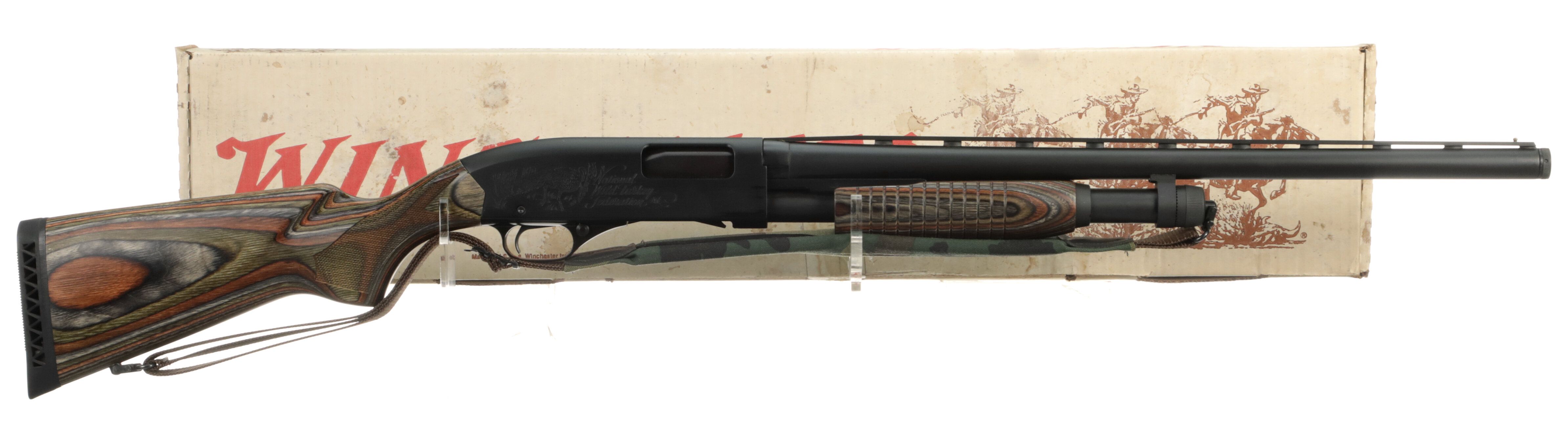 Winchester Model 1300 NWTF Edtion Slide Action Shotgun with Box | Rock ...
