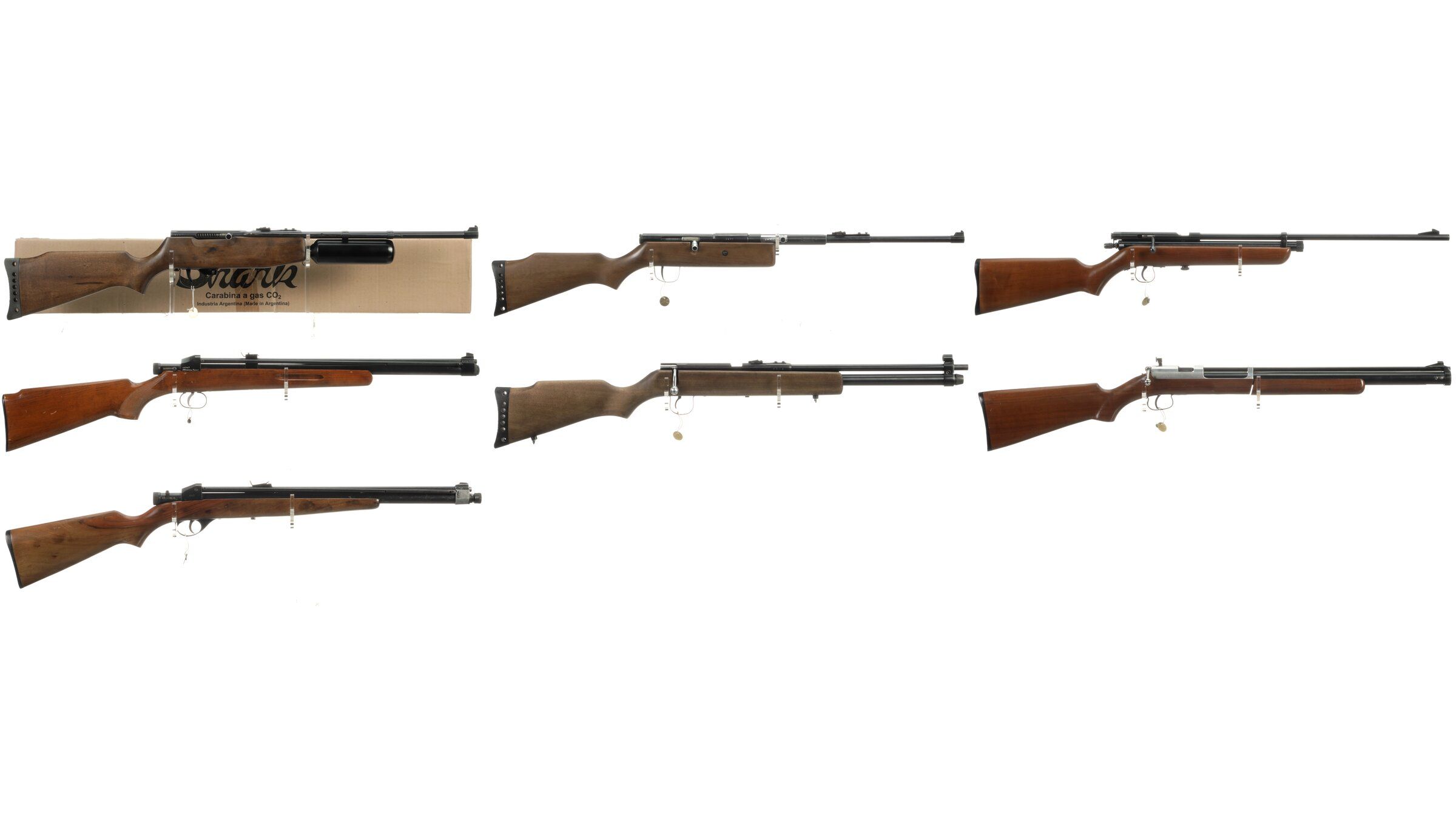 Seven Air-Rifles | Rock Island Auction
