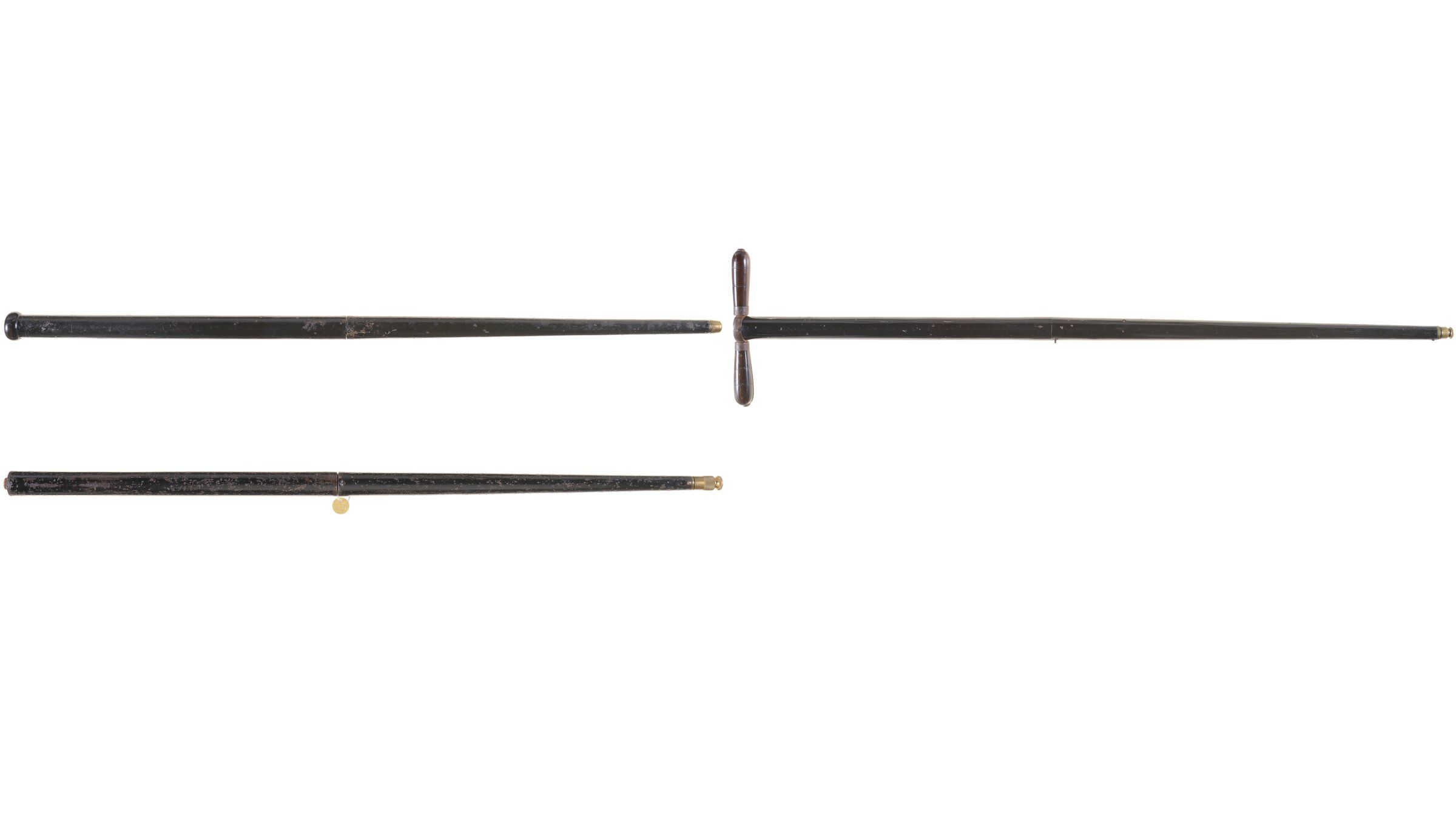 Three British Cane Air-Rifles | Rock Island Auction