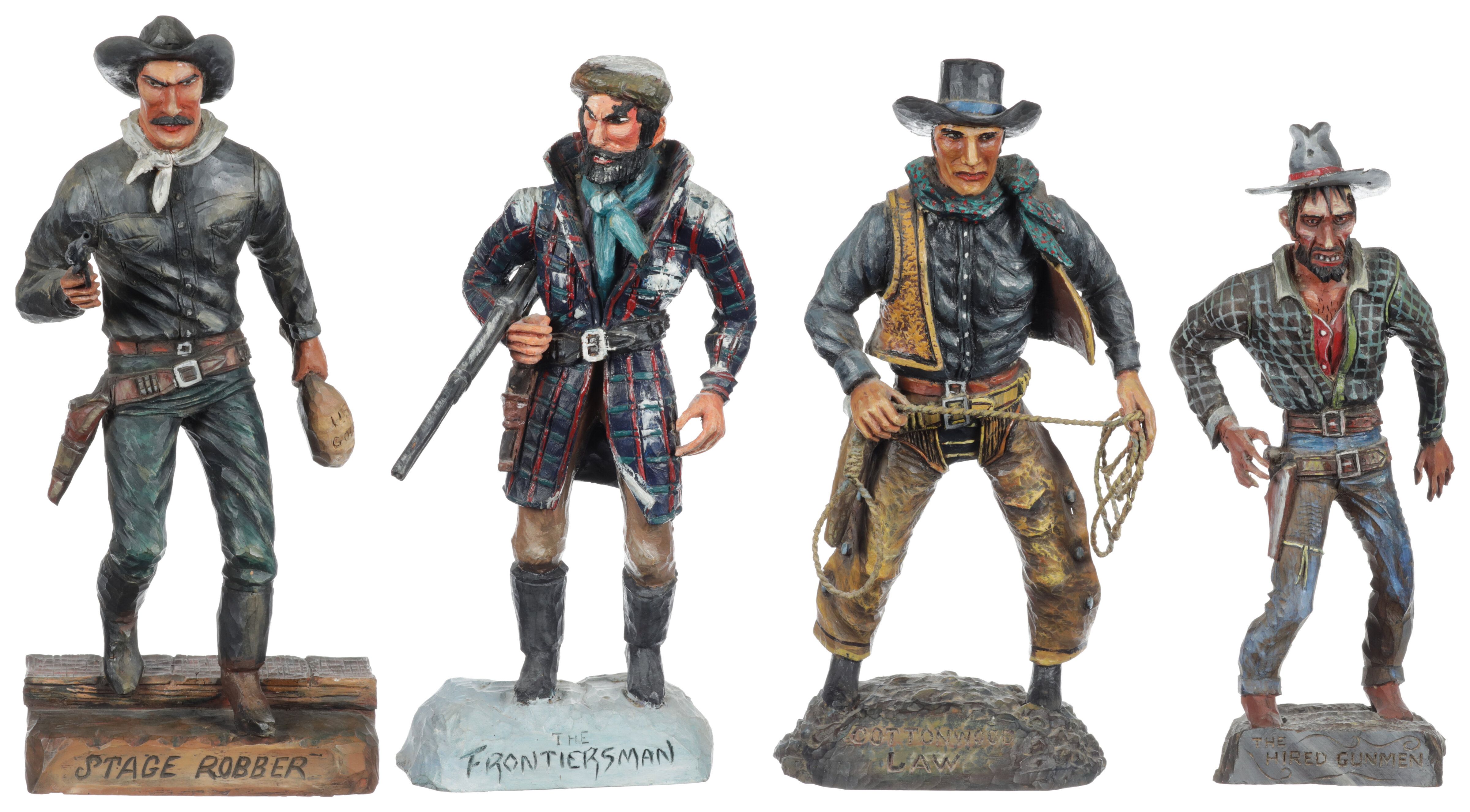 Four Dee Flagg Art Sculptures | Rock Island Auction