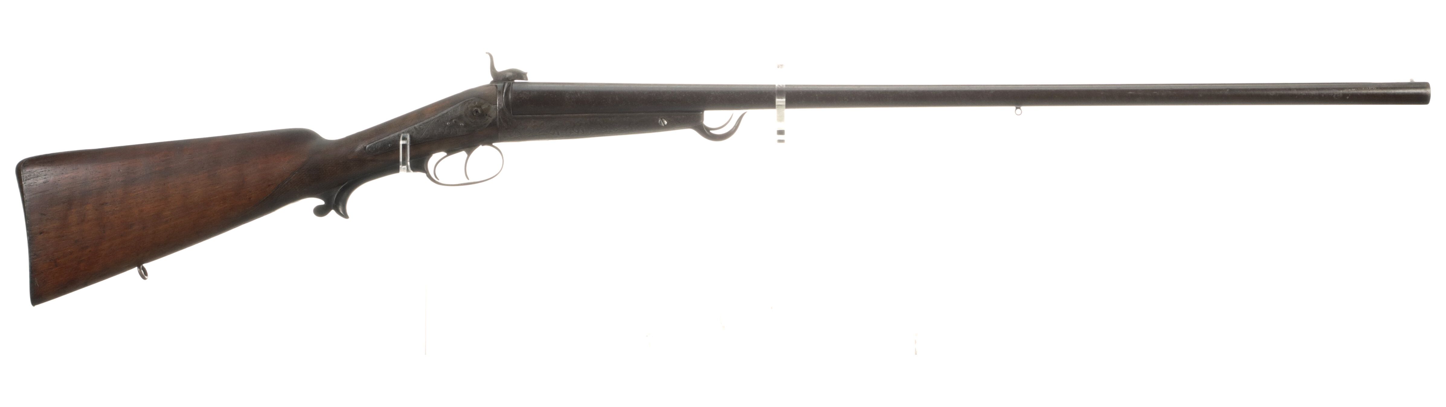 Belgian Bastin Freres Patent Double Barrel Hammer Shotgun | Rock Island ...