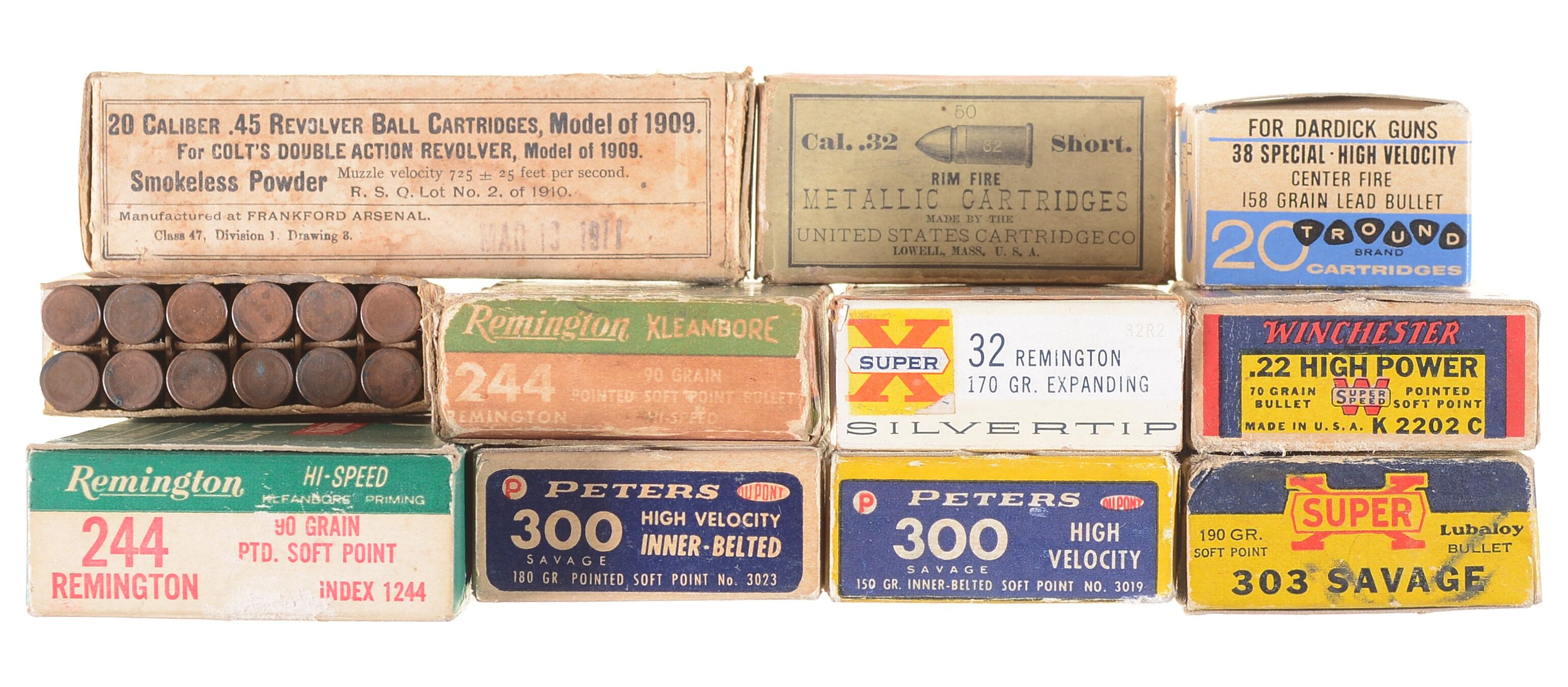 Group of Assorted Antique and Vintage Ammunition | Rock Island Auction