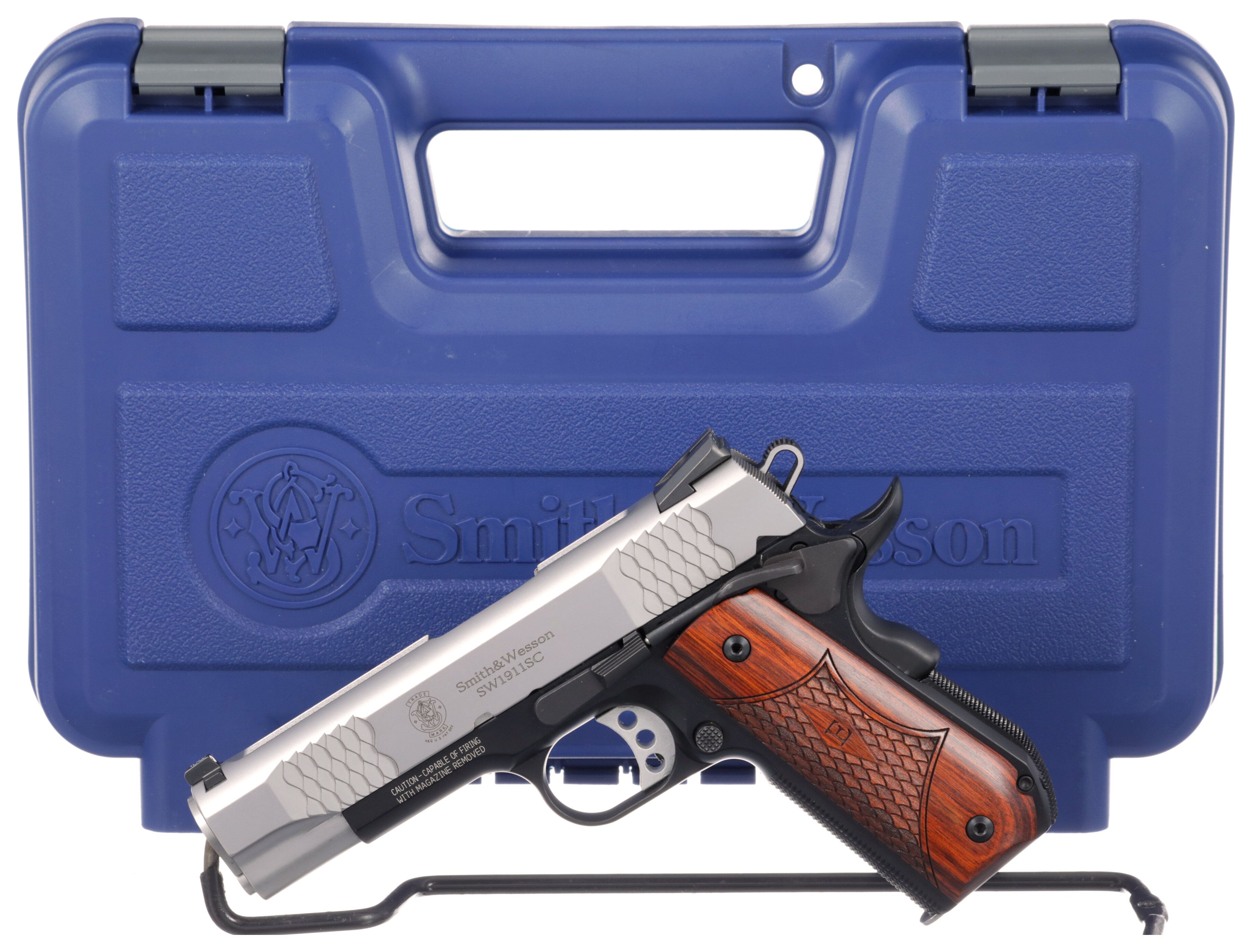 Smith & Wesson Model SW1911SC E-Series Semi-Automatic Pistol | Rock ...