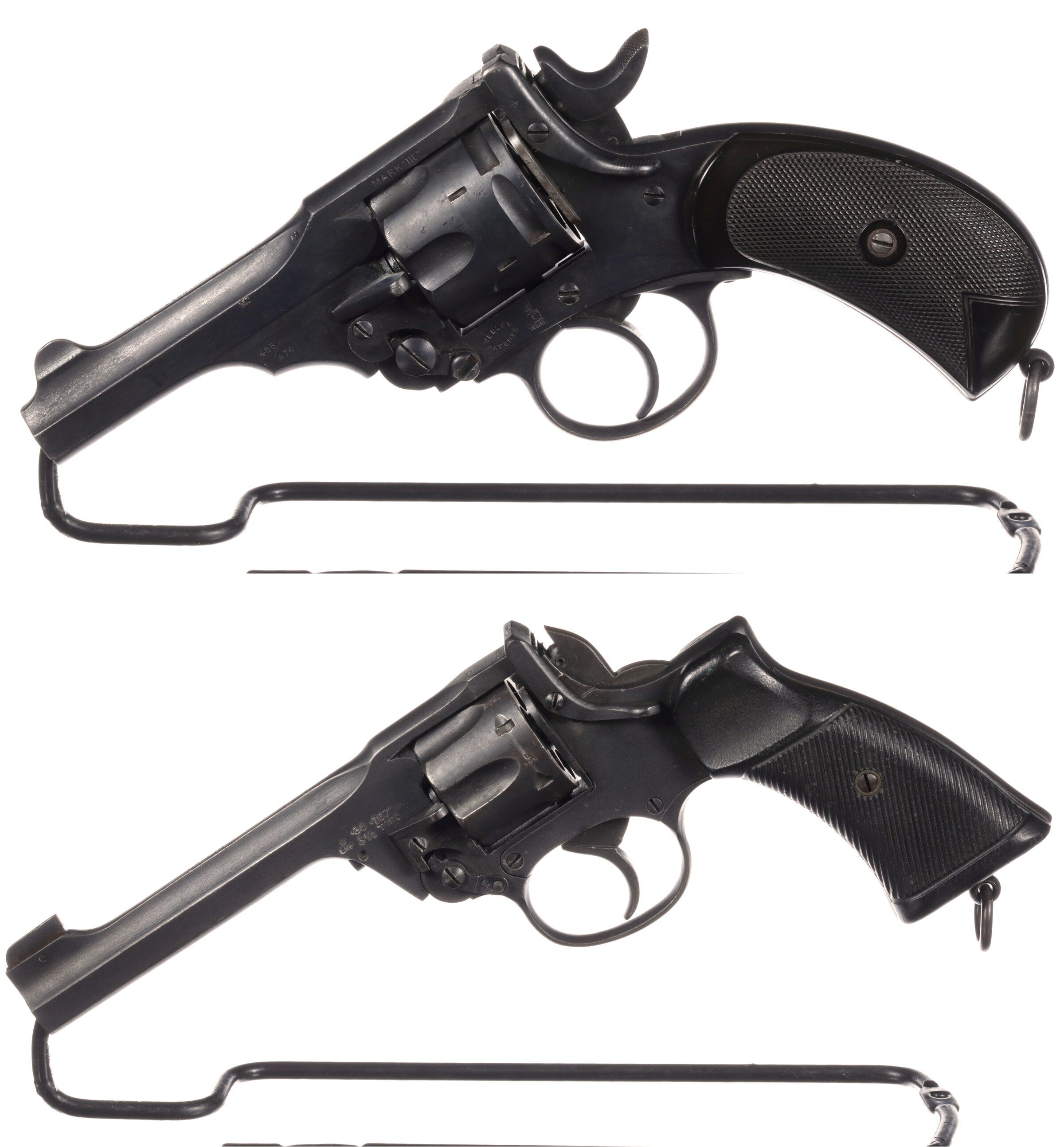 Two British Military Double Action Revolvers | Rock Island Auction