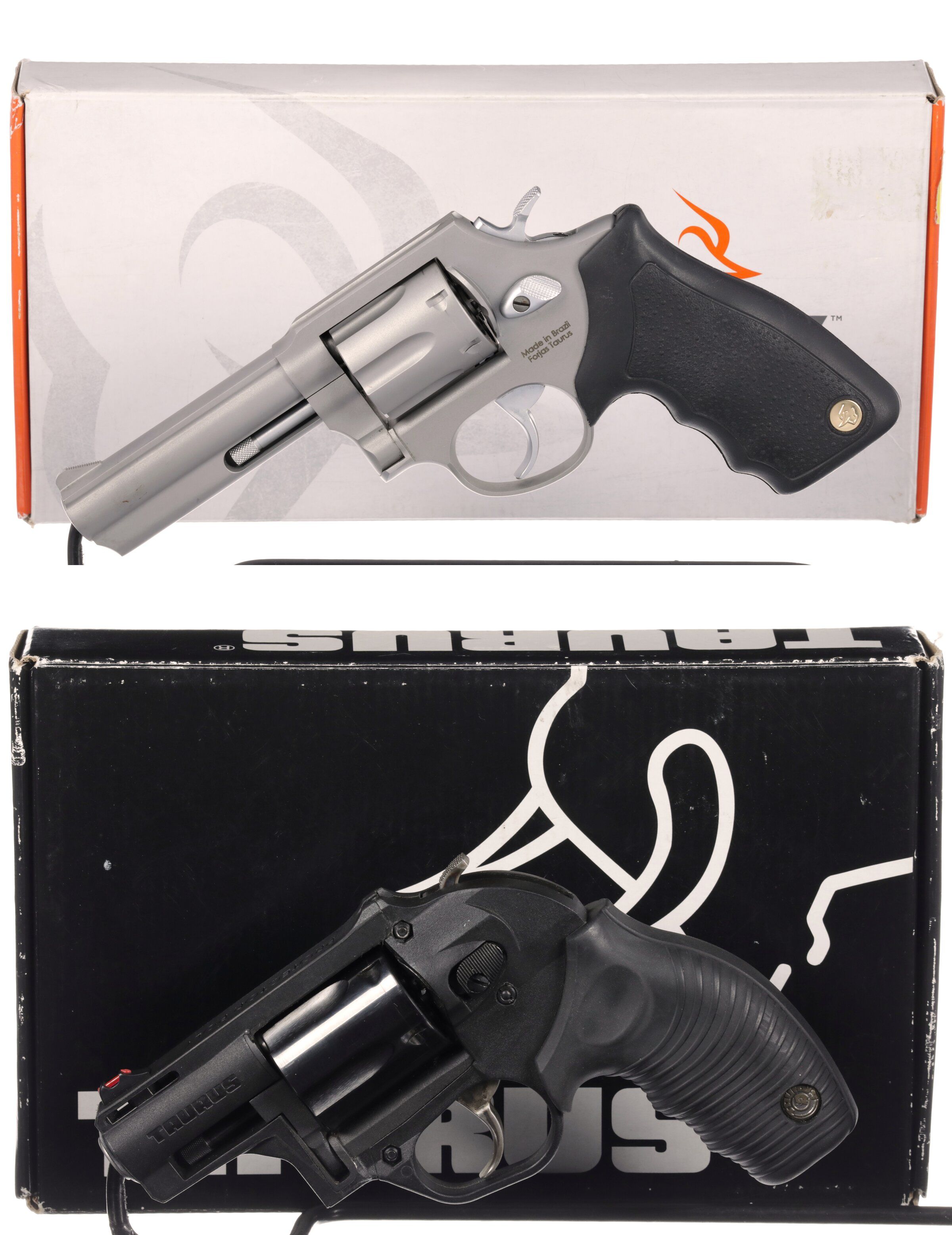 Two Taurus Double Action Revolvers with Boxes | Rock Island Auction