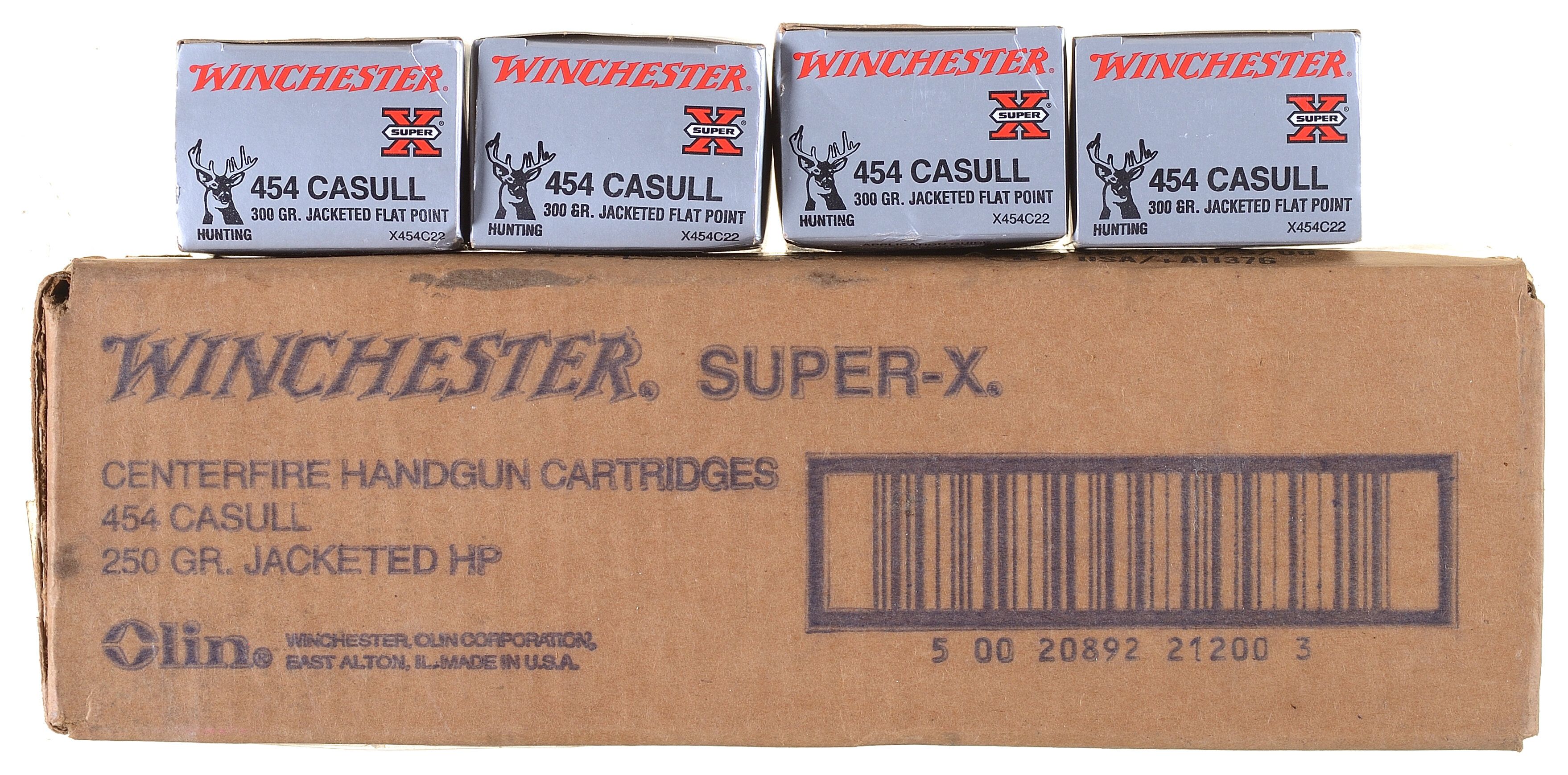 Group of Winchester .454 Casull Ammunition | Rock Island Auction