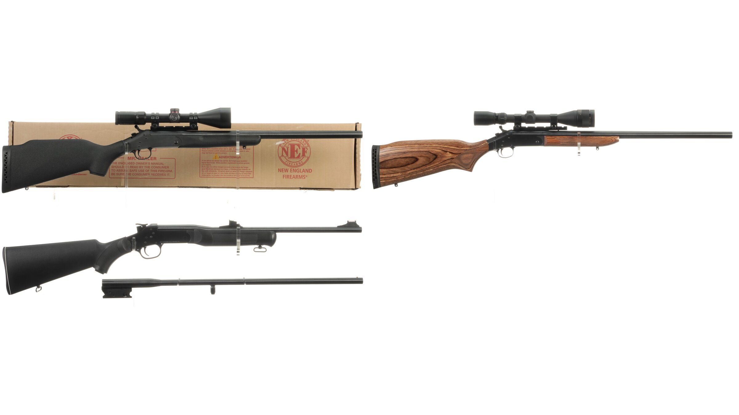 Three Single Shot Rifles Rock Island Auction