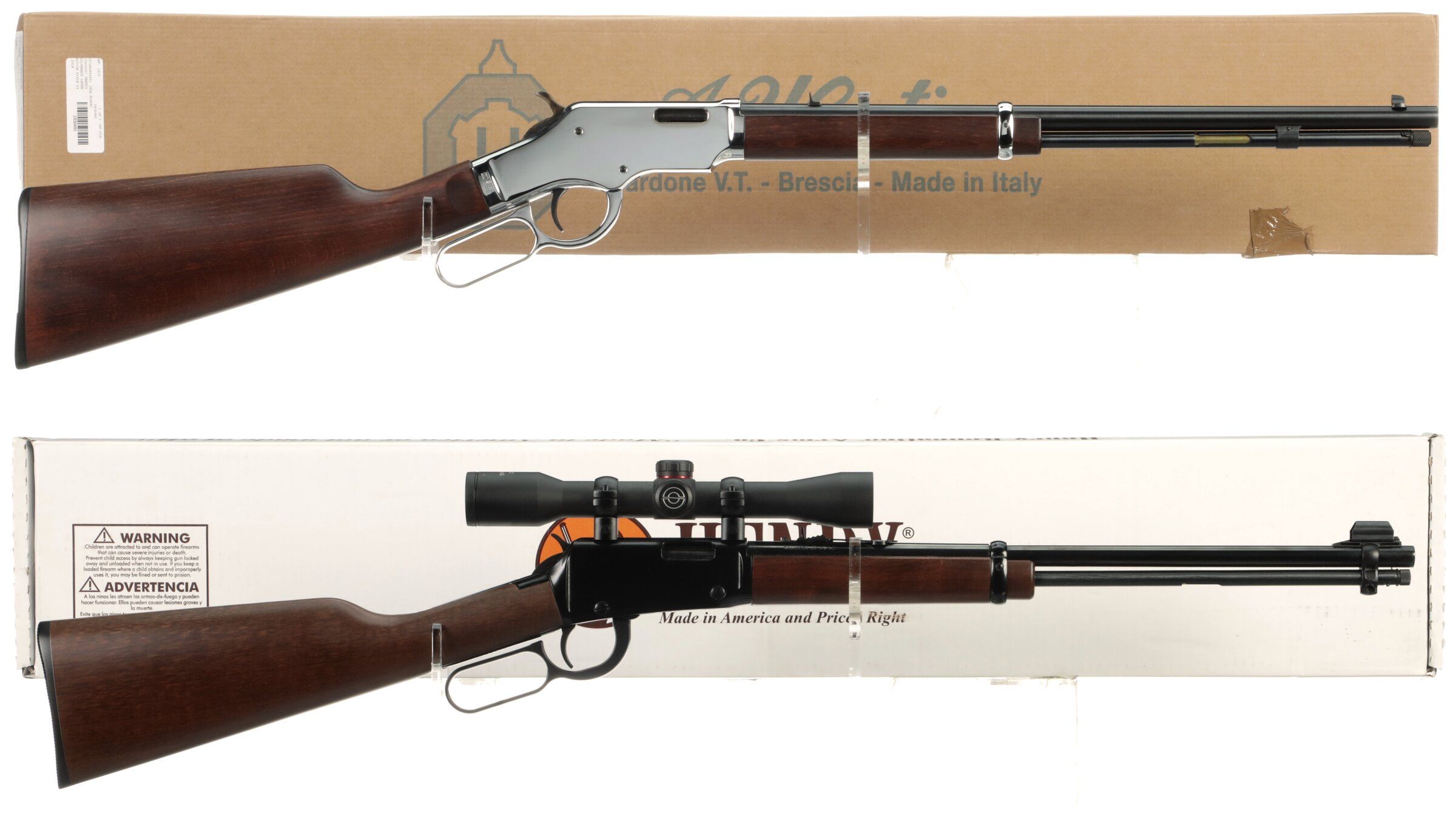 Two Lever Action Rifles | Rock Island Auction