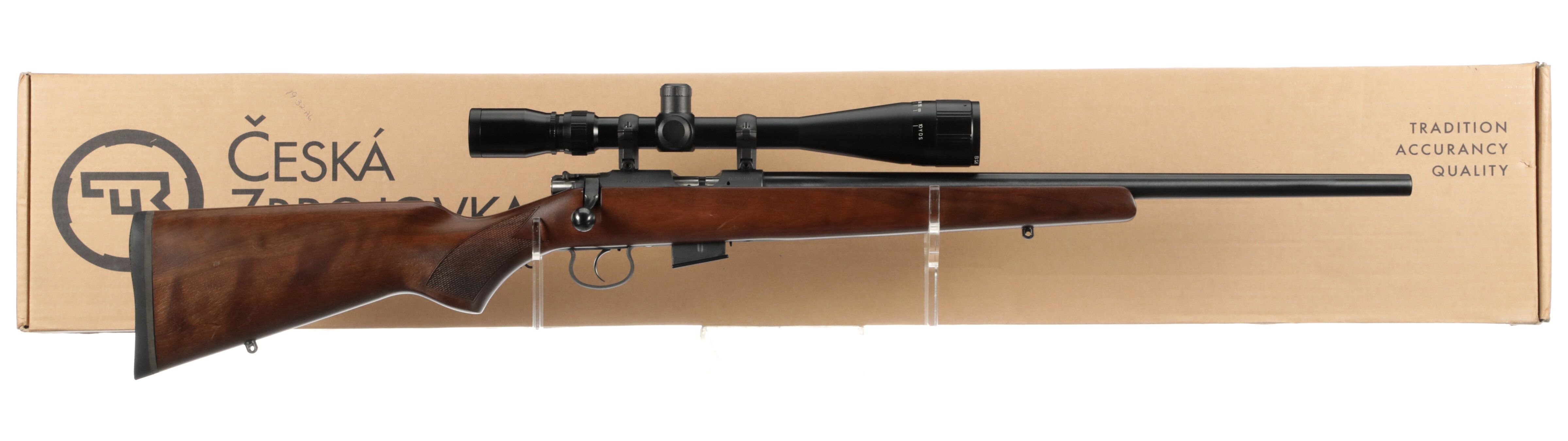 CZ Model 453 Bolt Action Rifle with Box | Rock Island Auction