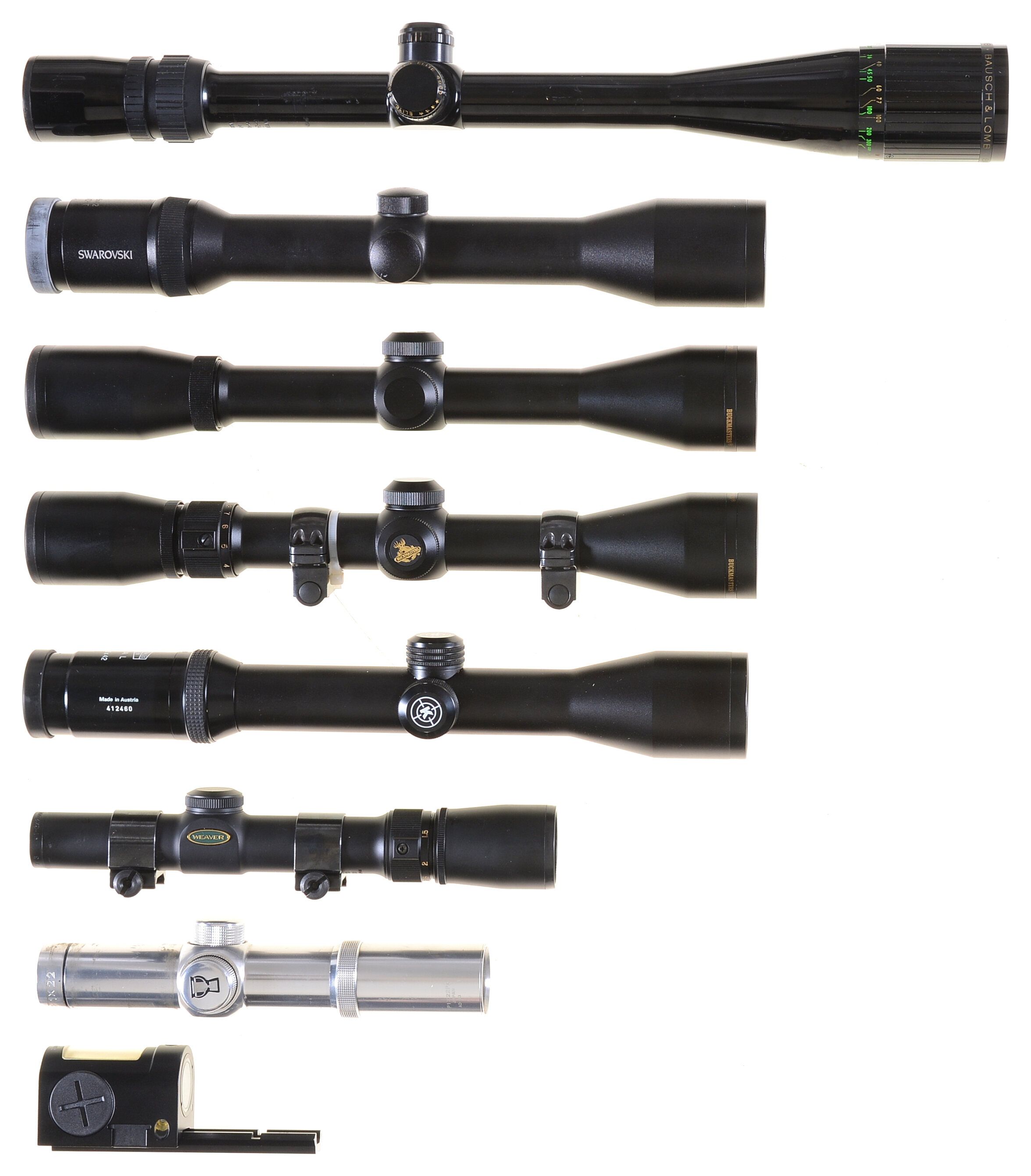 Seven Scopes and One Reflex Sight | Rock Island Auction