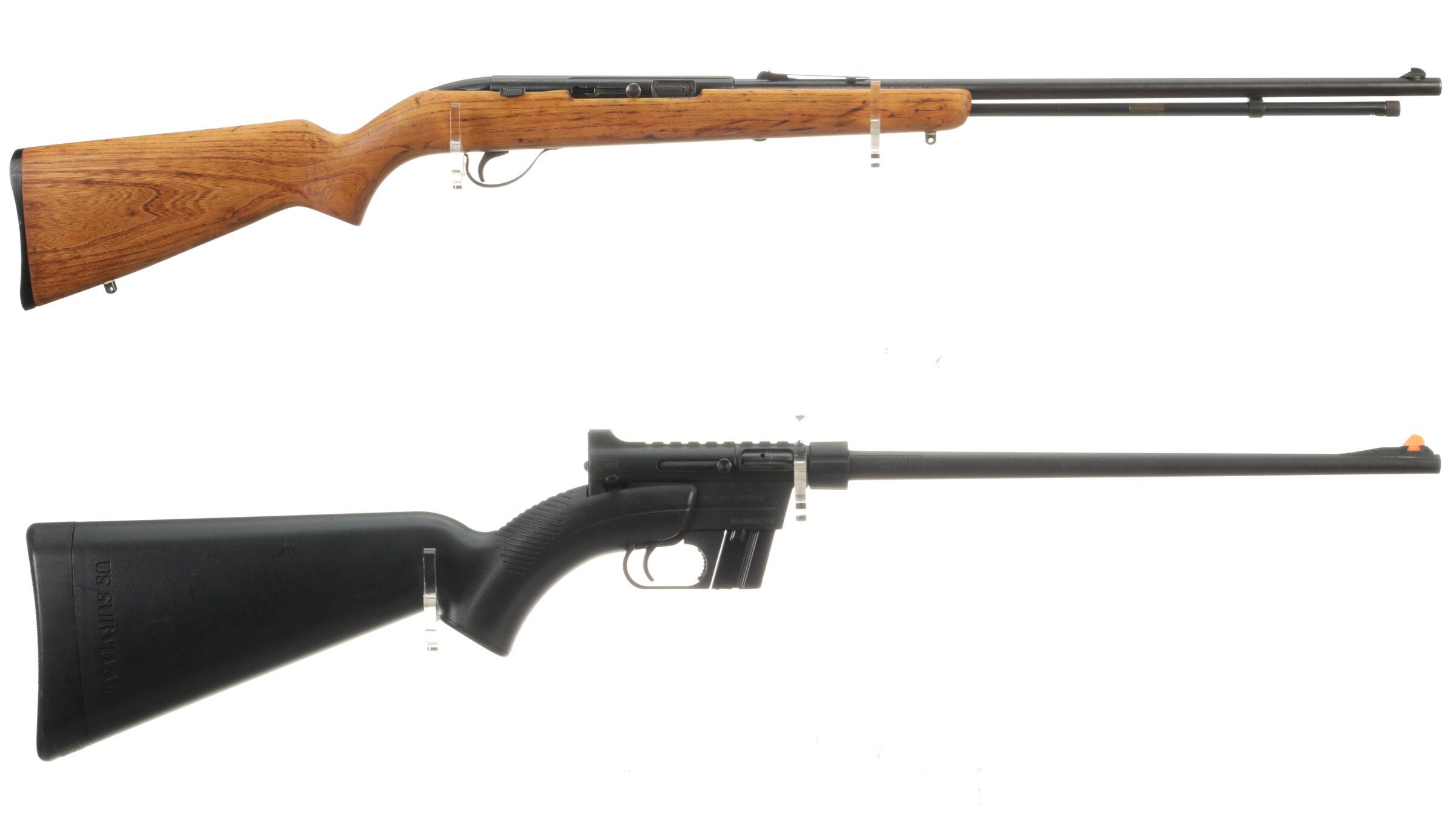Two Semi-Automatic Rimfire Rifles | Rock Island Auction